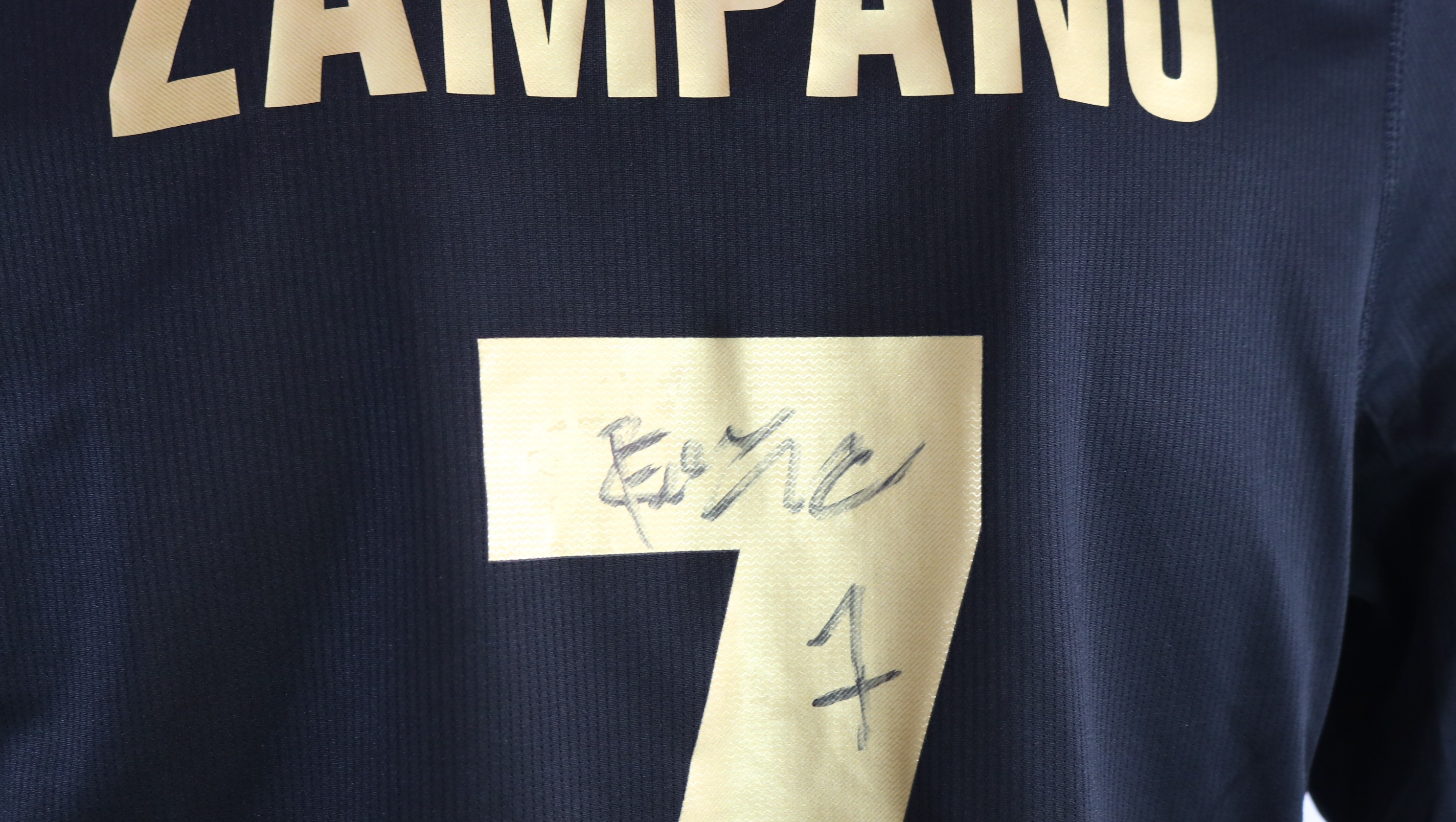 Zampano's unwashed Signed Shirt, Venezia vs Modena 2024 - CharityStars