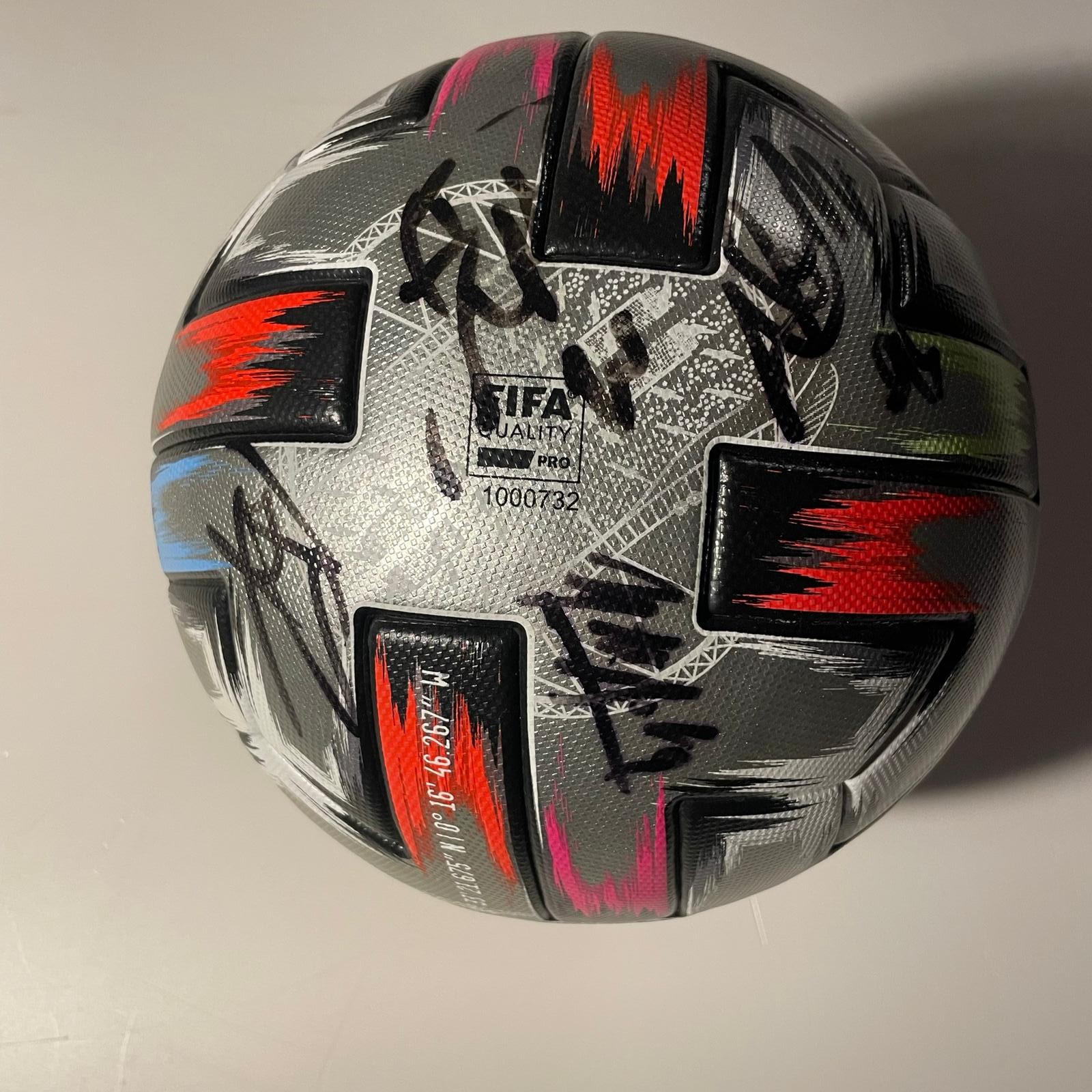 Official EURO 2020 Final Ball - SIgned by the Italian National Team ...