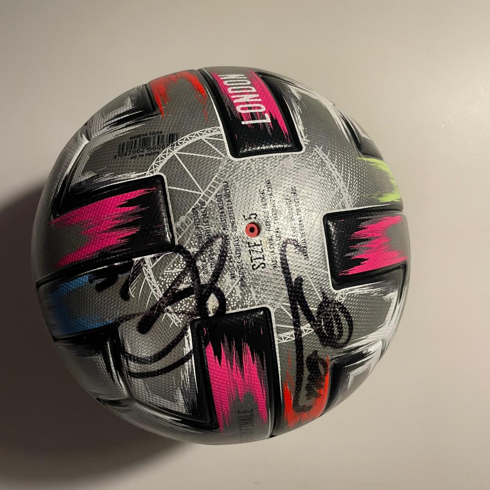 Official EURO 2020 Final Ball - SIgned by the Italian National Team ...