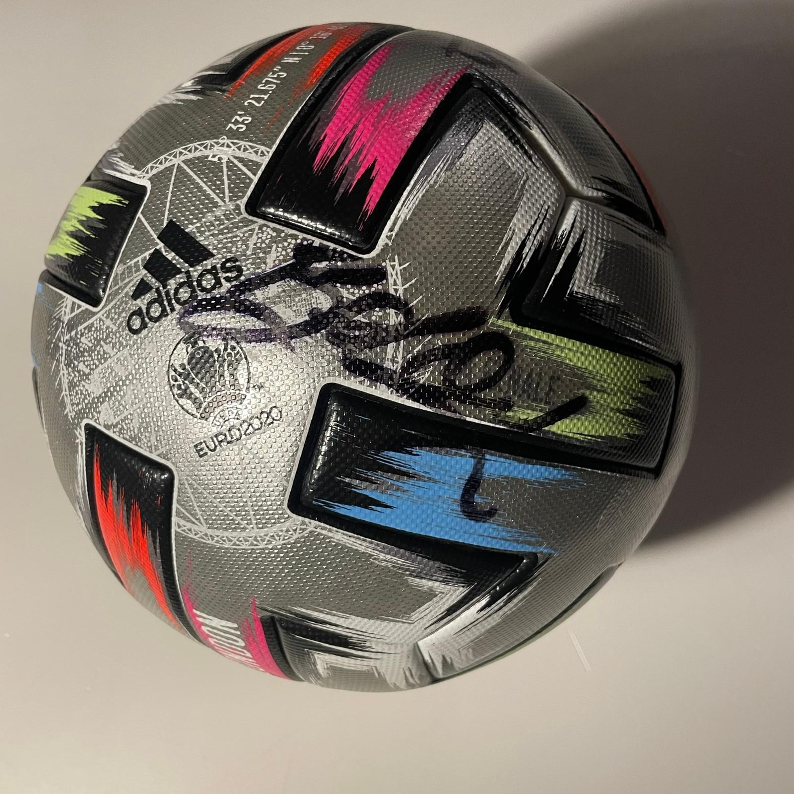 Official EURO 2020 Final Ball - SIgned by the Italian National Team ...