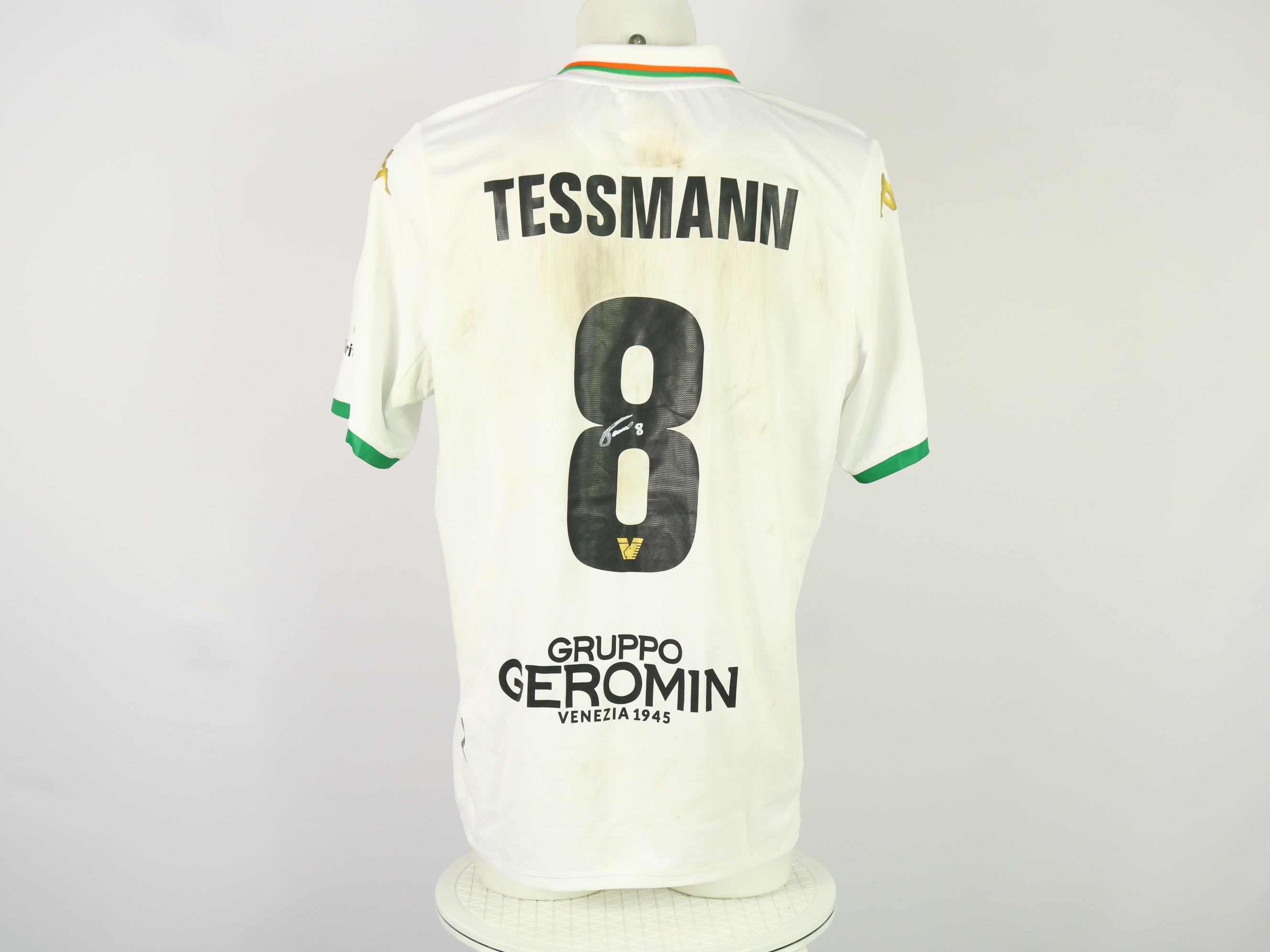 Tessmann's Unwashed Signed Shirt, Pisa vs Venezia 2024 - CharityStars