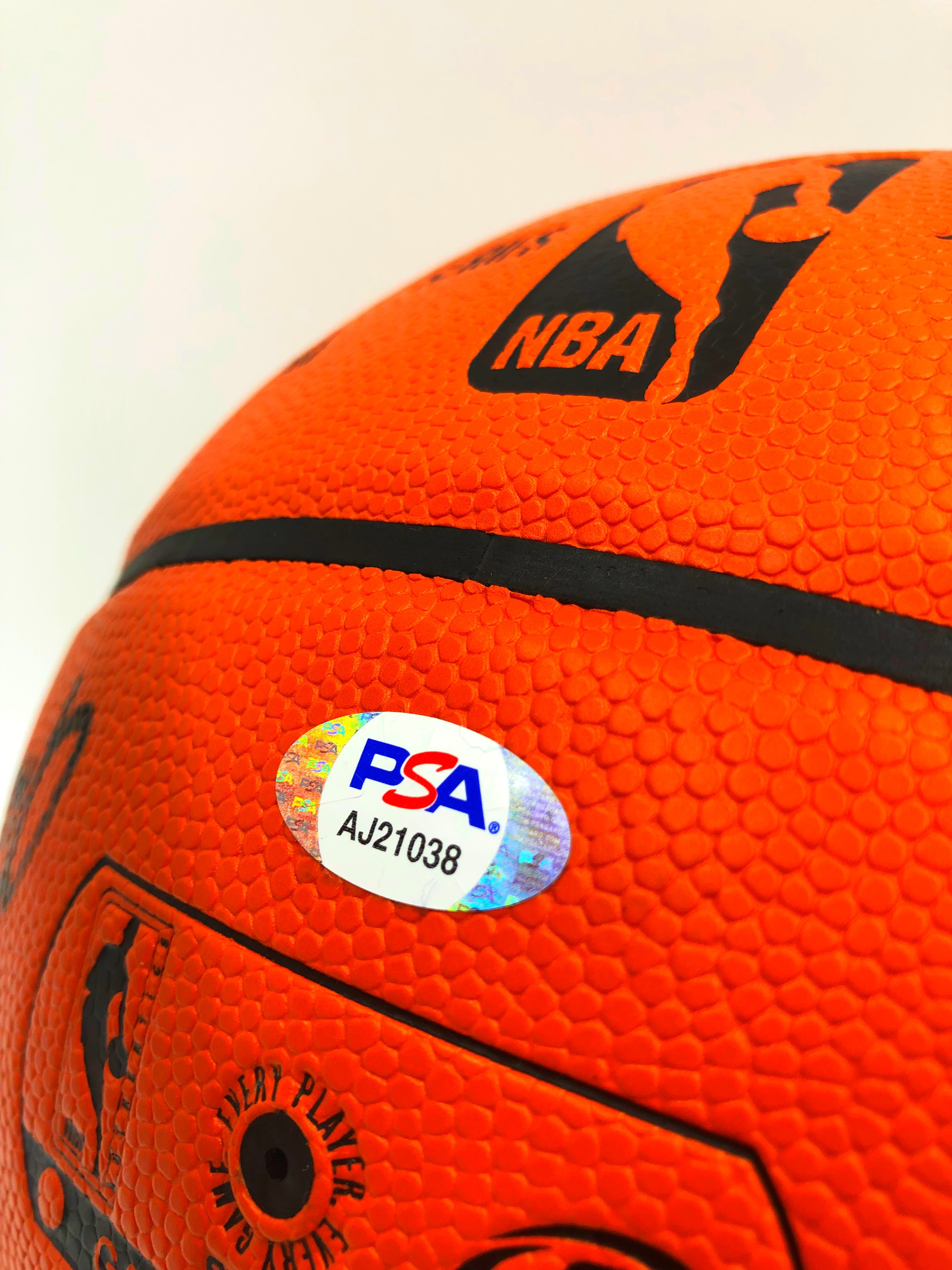 Miami Heat Basketball Display Signed By The 2017/18 Division Champions ...
