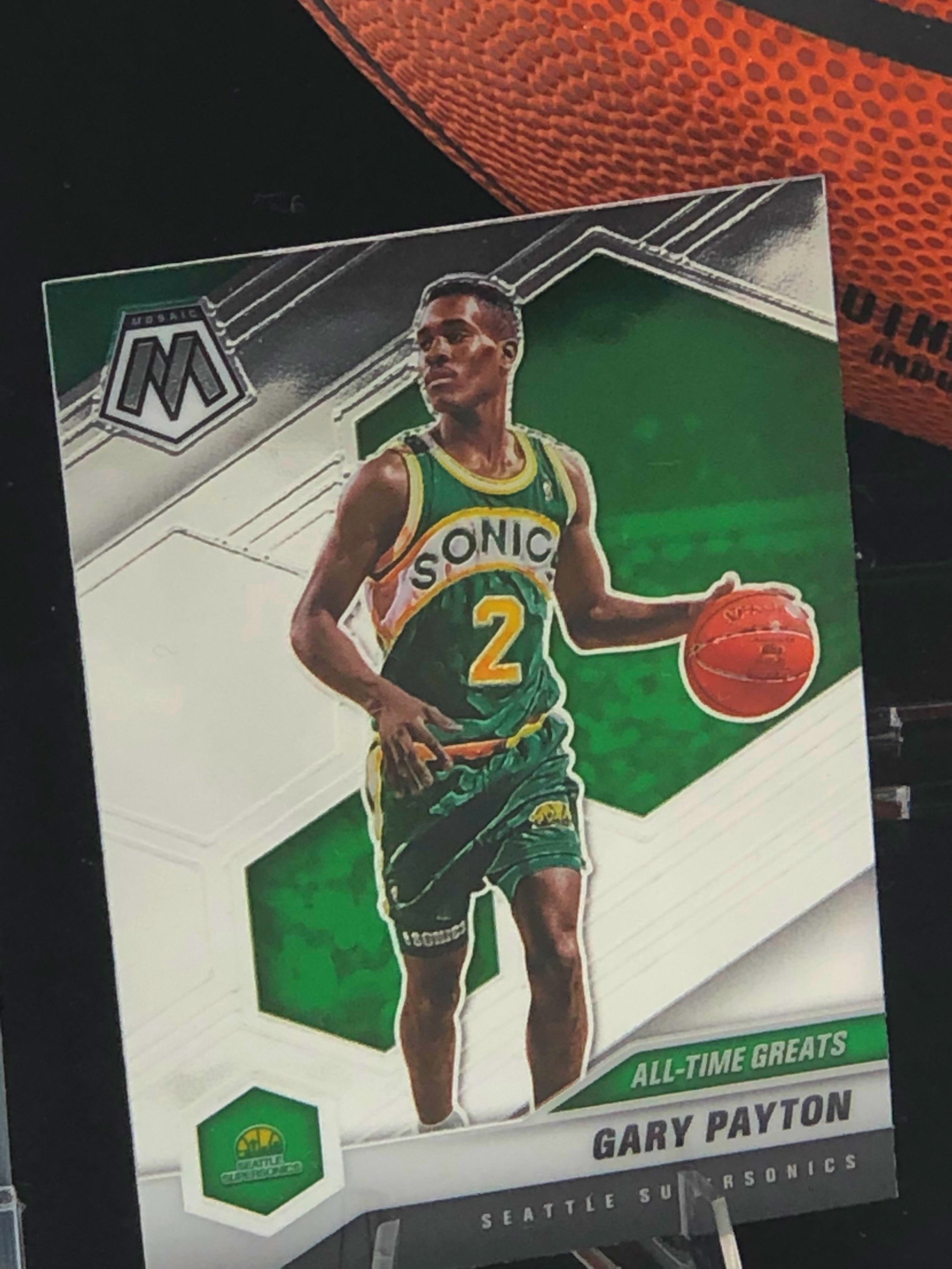 Gary Payton Signed Basketball Display - CharityStars