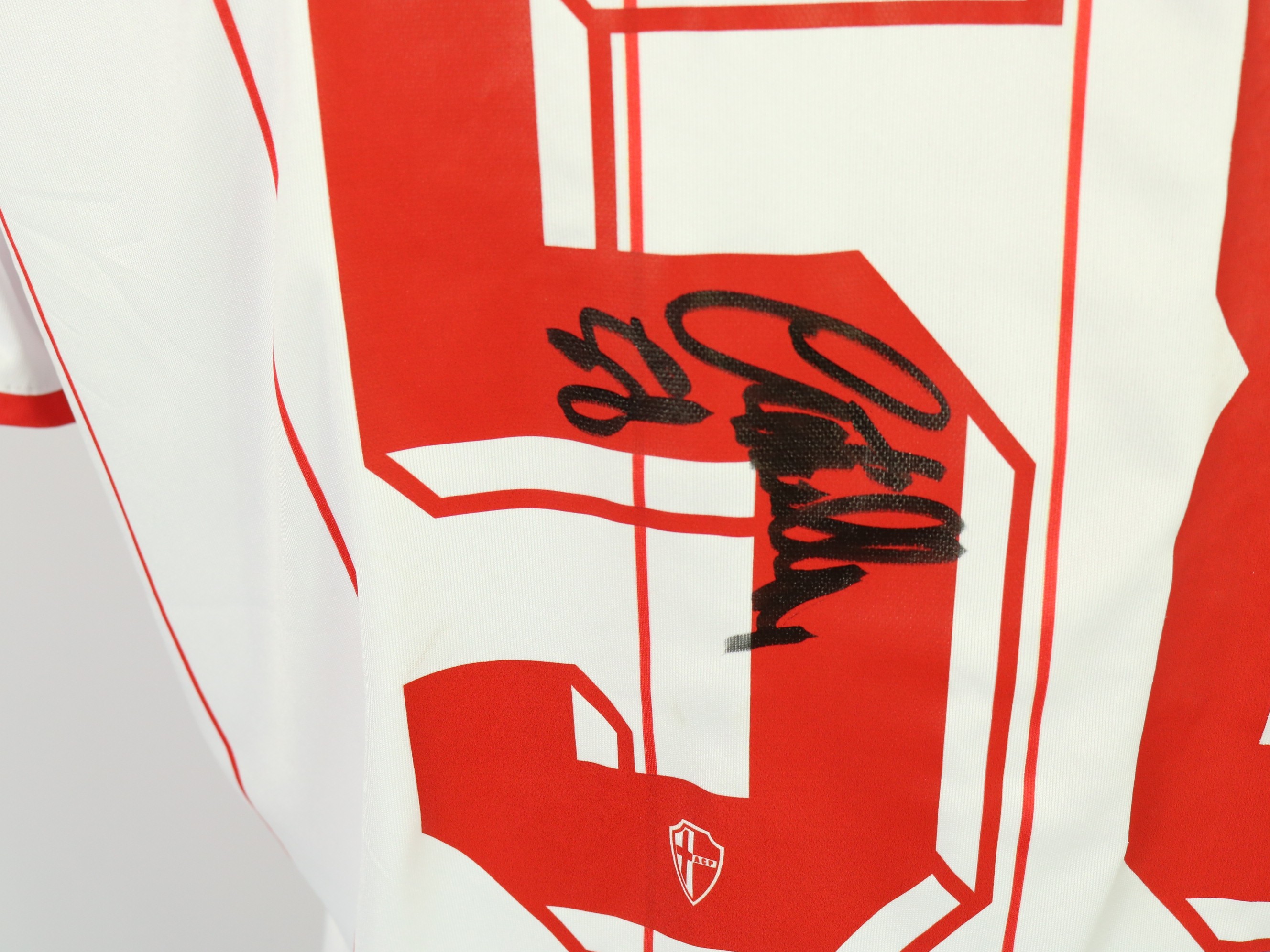 Cretella's unwashed Signed Shirt, Padova vs Albinoleffe 2024 - CharityStars