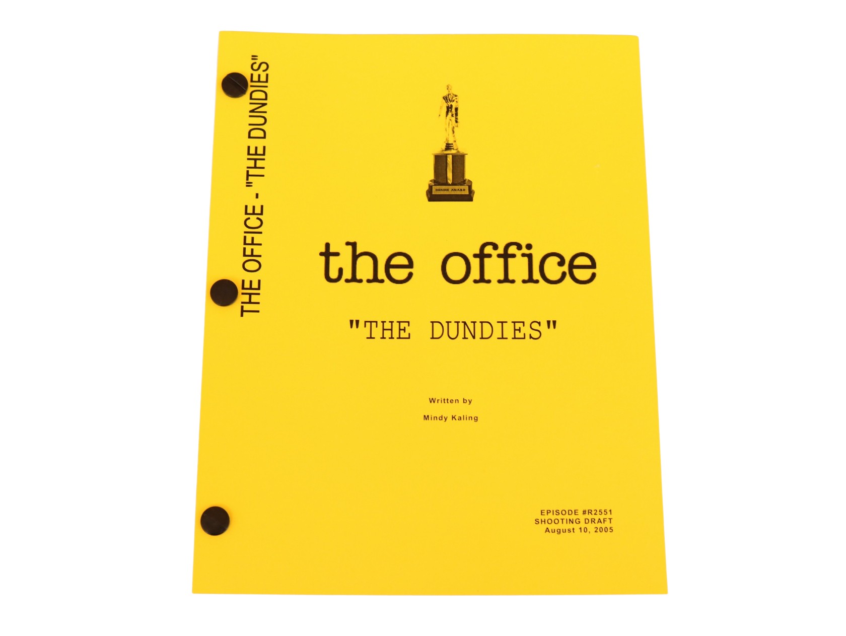 The Office "The Dundies" - Original Script - CharityStars