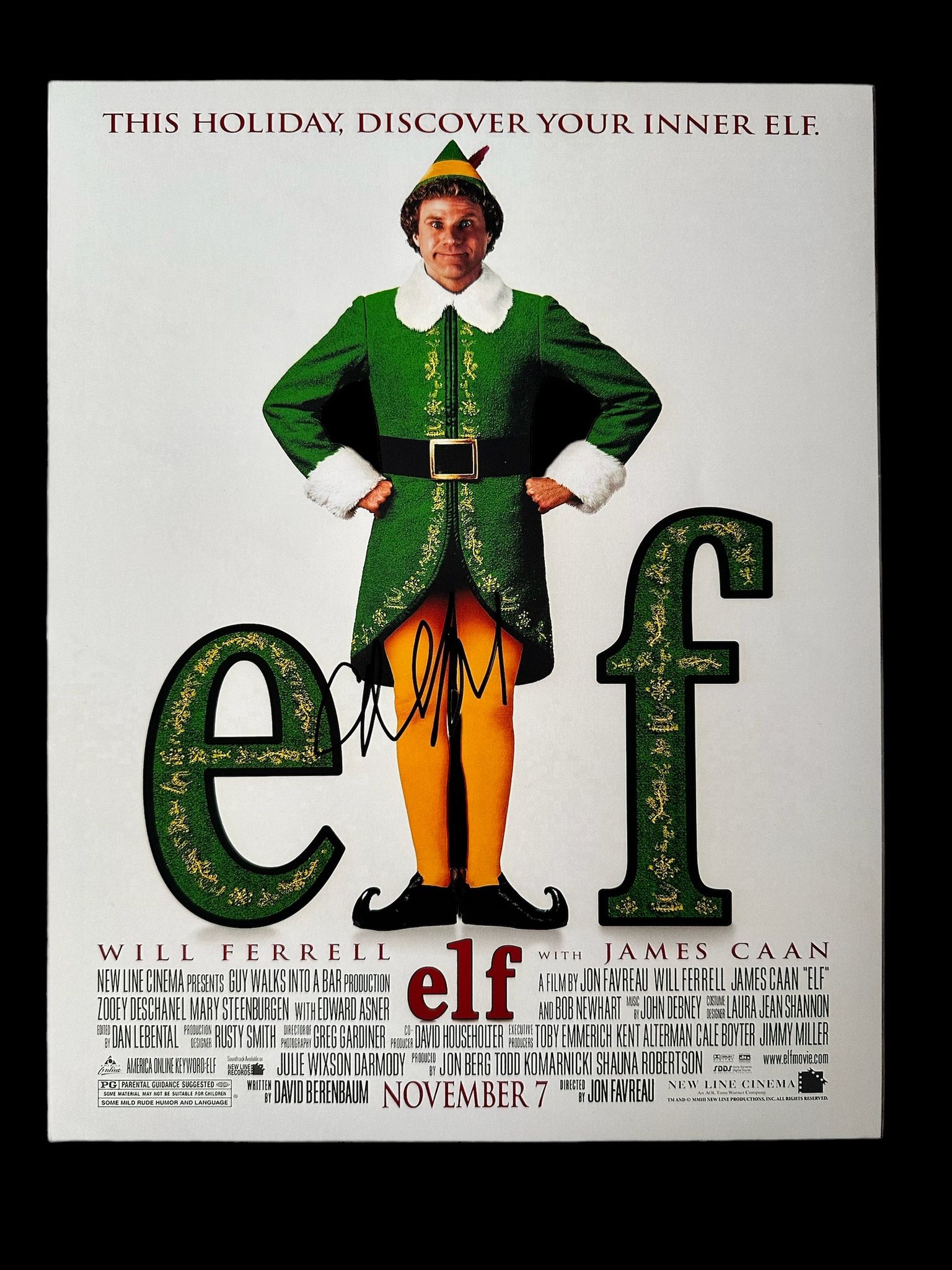 Poster firmato di Will Farrell per ELF - CharityStars