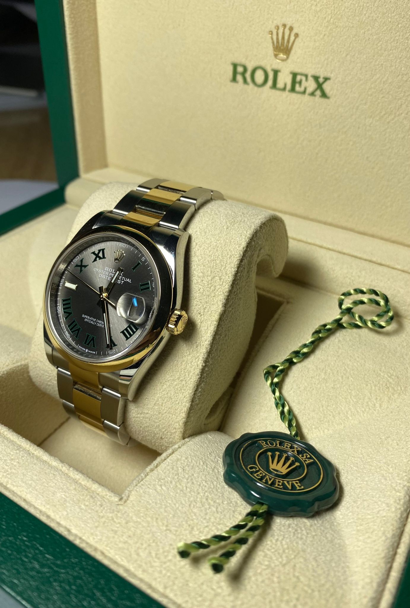 Rolex Datejust 36mm Wimbledon 2023 - CharityStars
