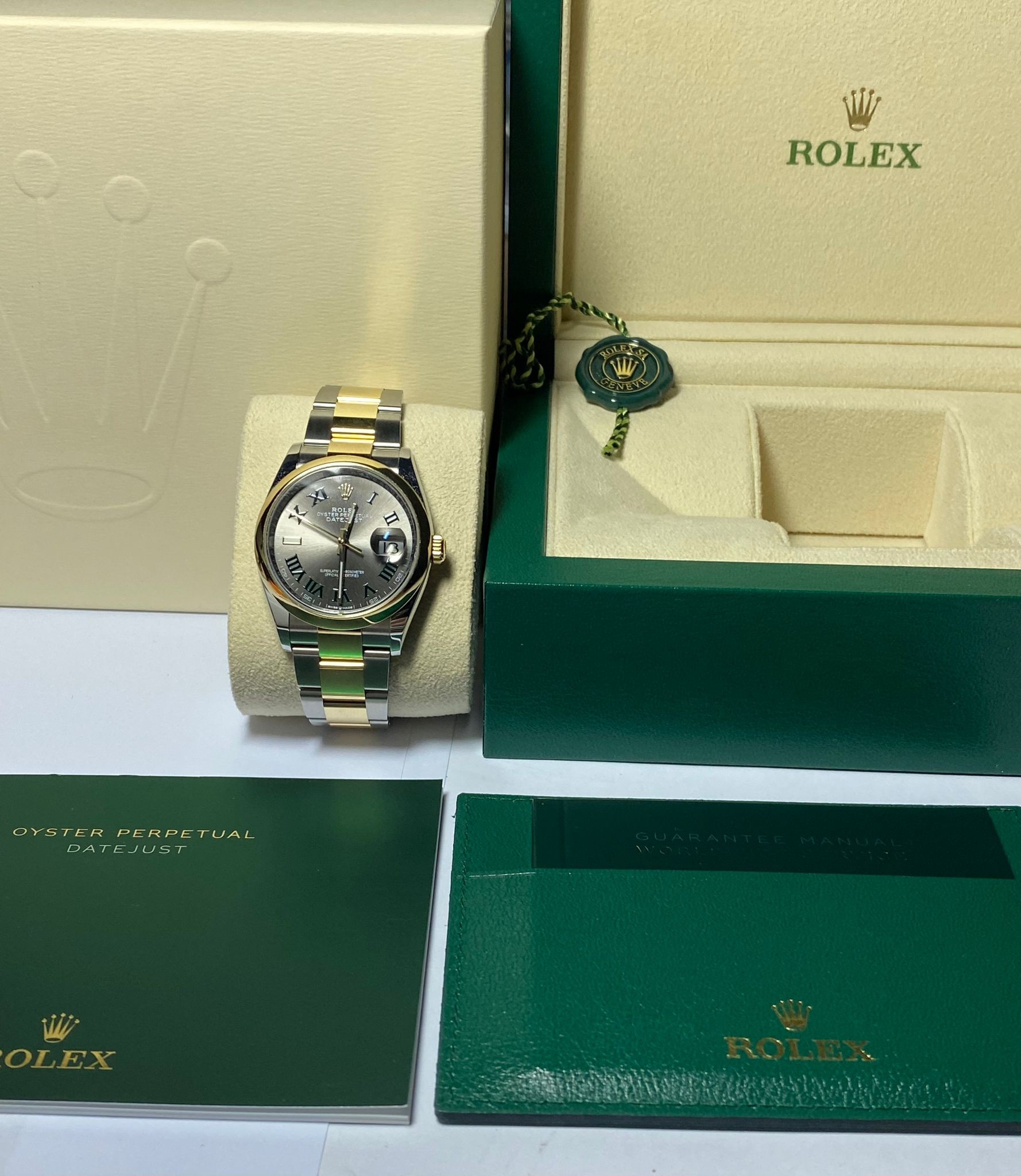 Rolex Datejust 36mm Wimbledon 2023 - CharityStars