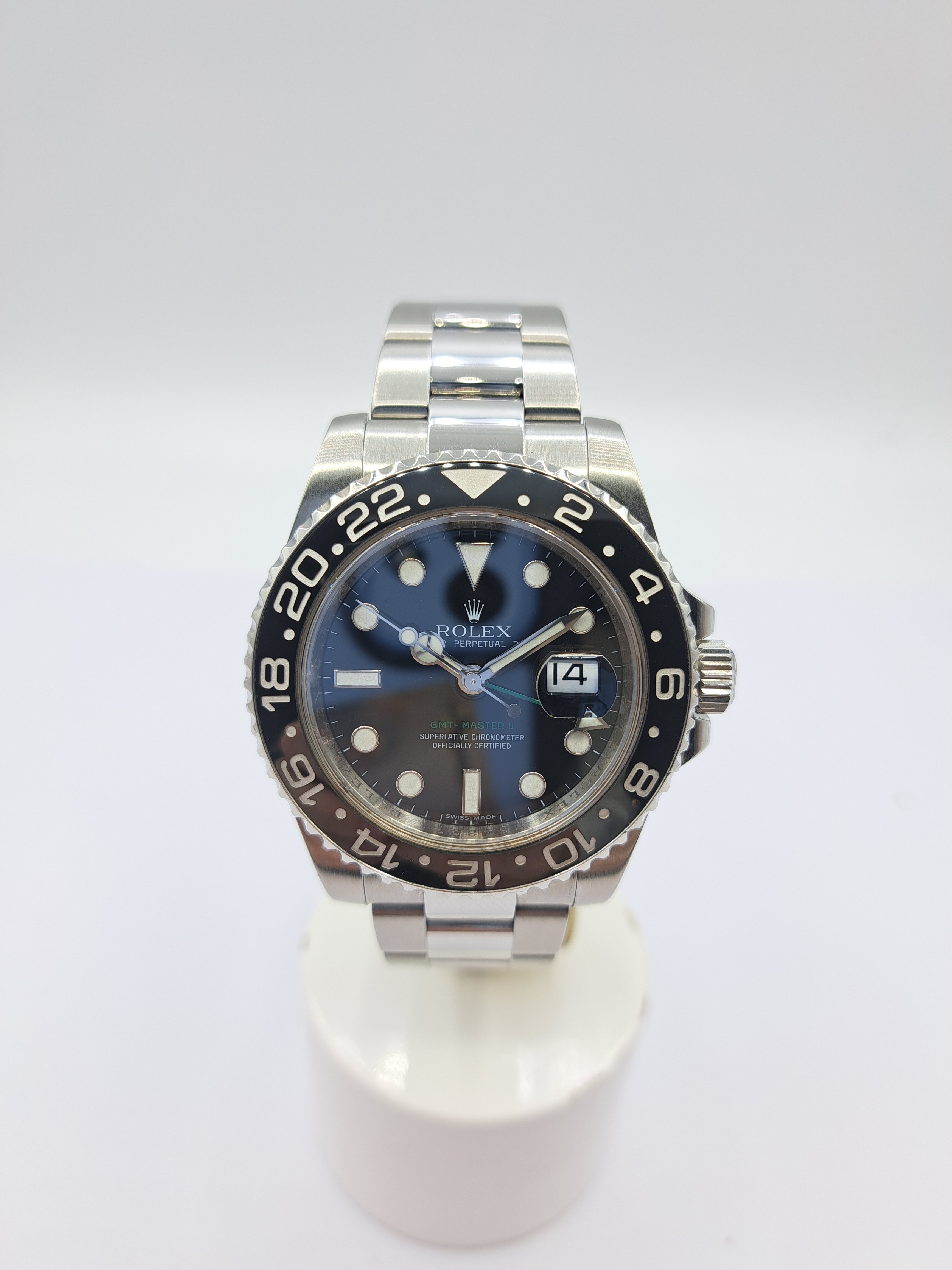 Rolex GMT Master 2 watch - 40 mm - CharityStars