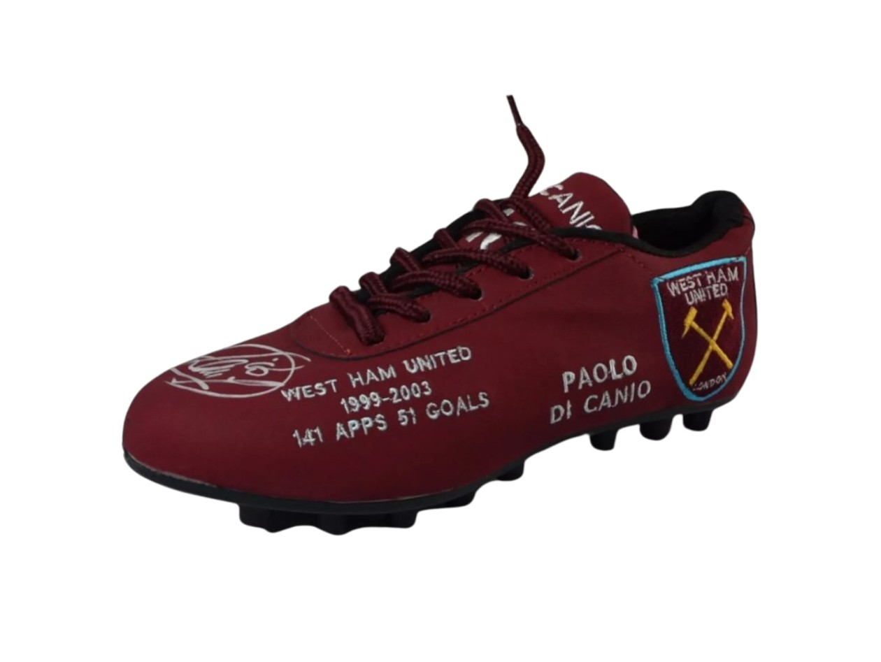 Paolo Di Canio's West Ham Signed Football Boot - CharityStars