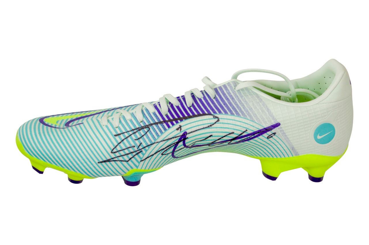 Cristiano Ronaldo's Real Madrid Signed and Framed Football Boot ...