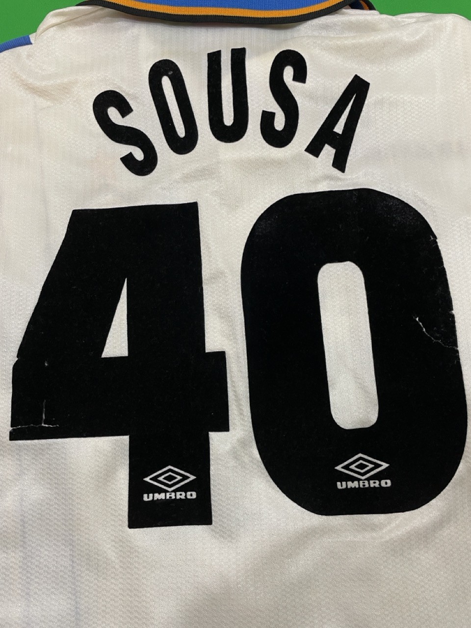 Sousa's Inter Milan Unwashed Shirt, 1997/98 - CharityStars
