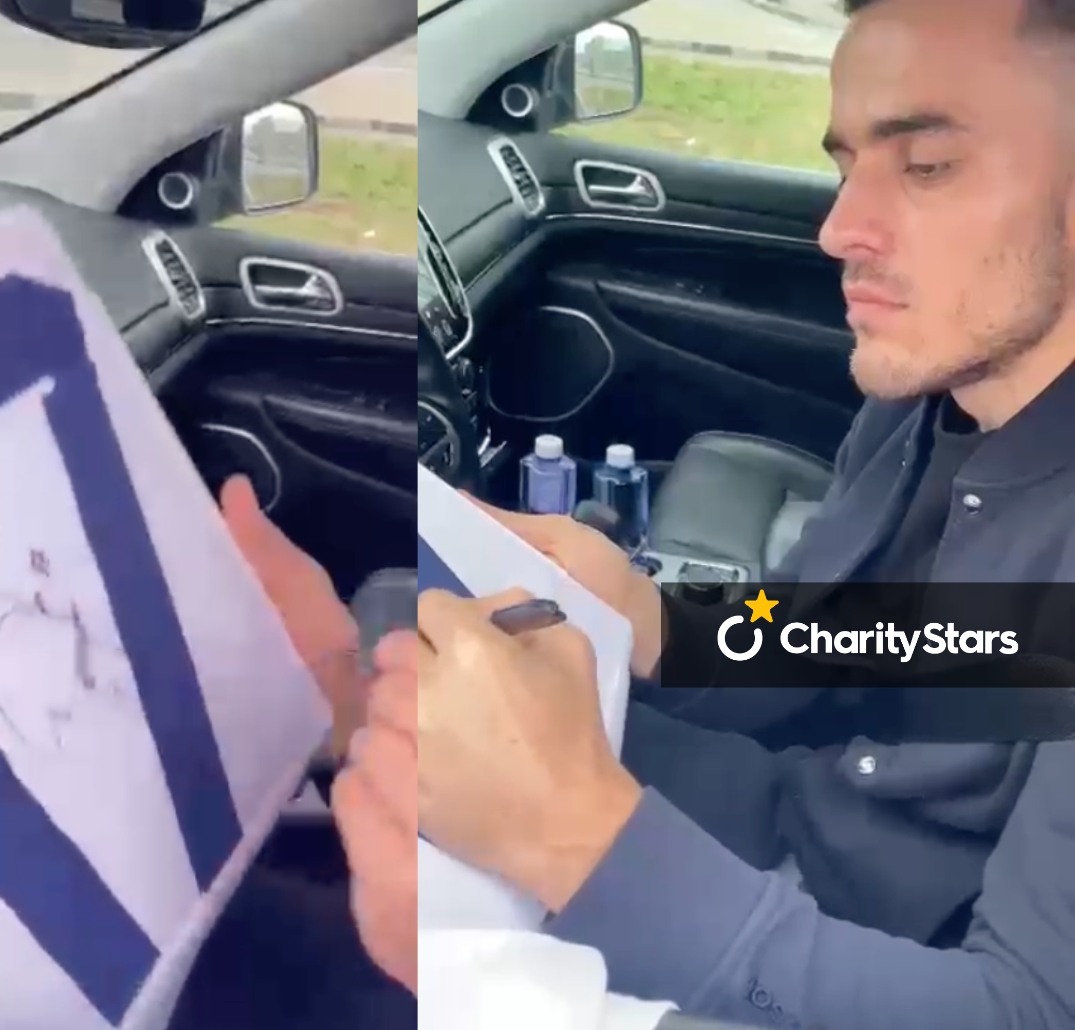 Kostic Serbia Replica Shirt, 2022 - Signed with video proof - CharityStars