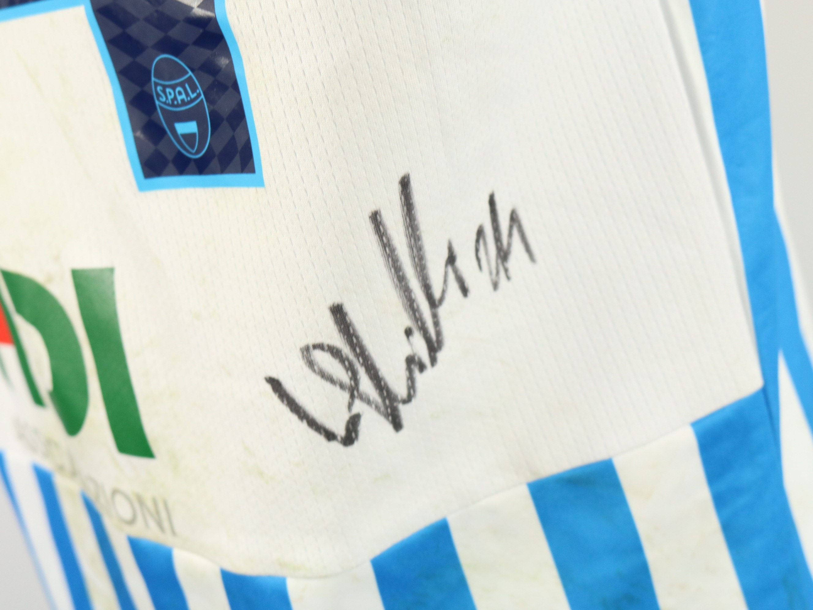 Ghiringhelli 's unwashed Signed Shirt, SPAL vs Recatanese 2024 ...