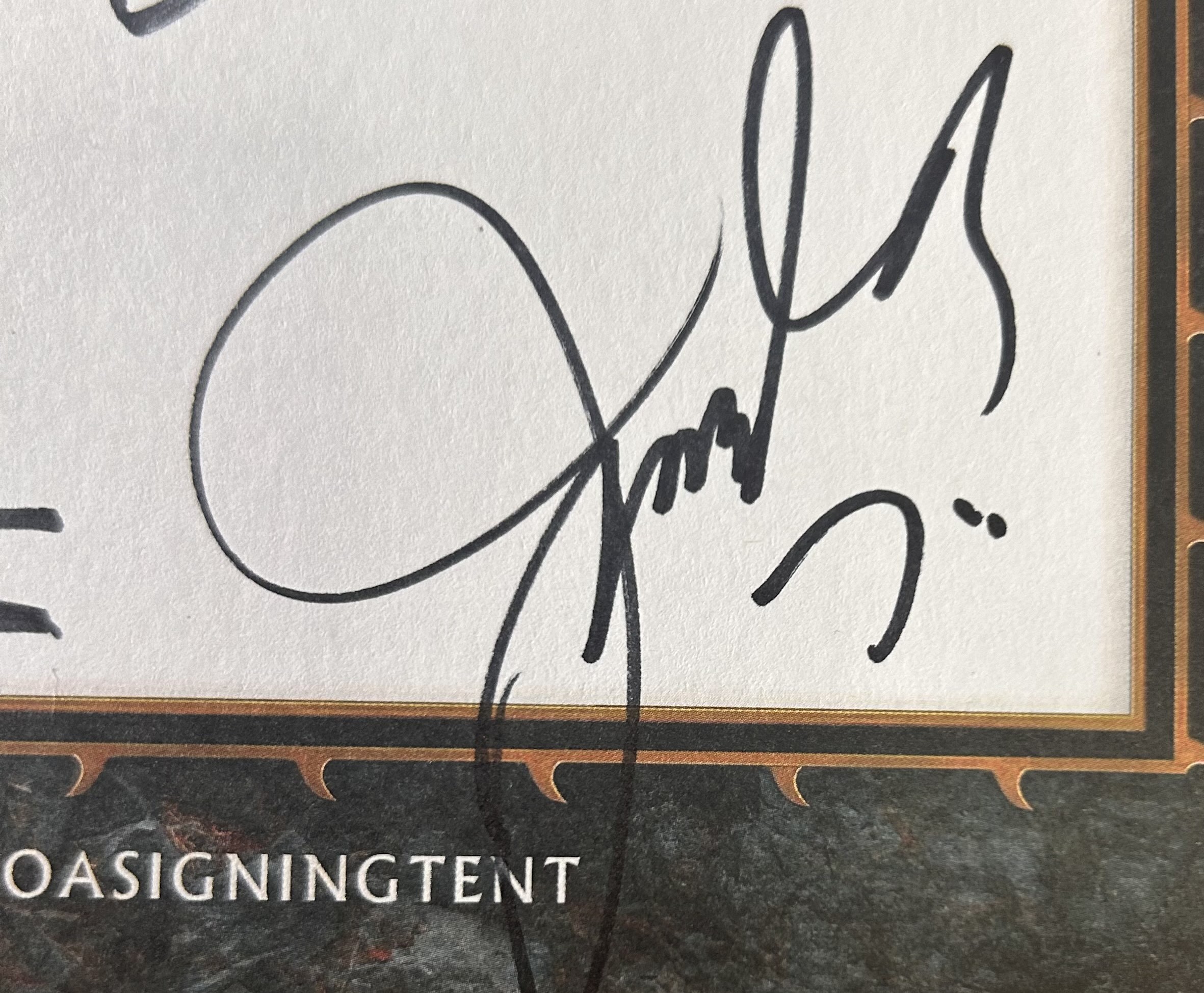 Megadeth Signed Card - CharityStars