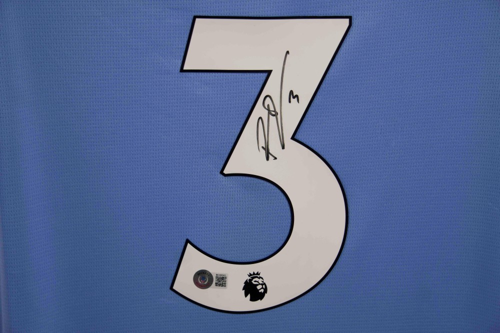 Ruben Dias' Manchester City 2023/24 Signed Shirt - CharityStars