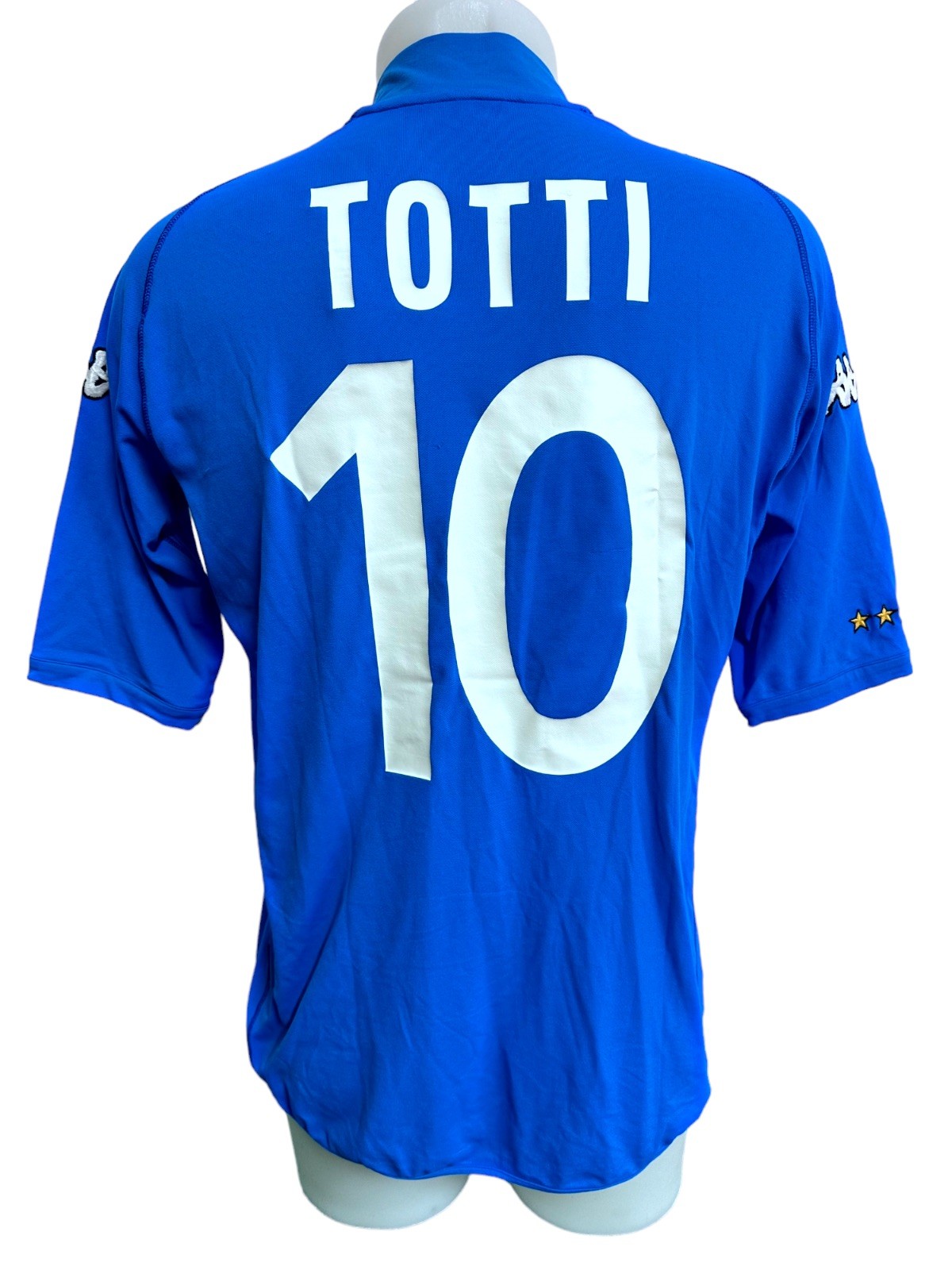 Totti's Italy Match Shirt, 2002 - CharityStars