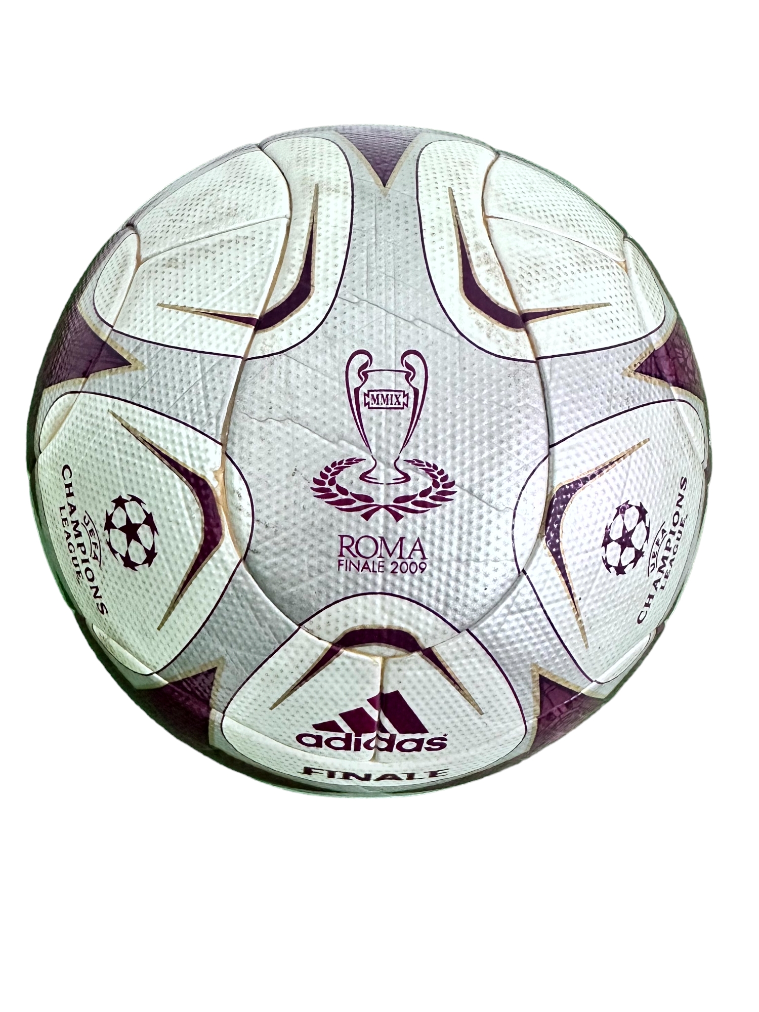 Barcelona vs Manchester United, UCL Final Rome unwashed Match-Ball ...