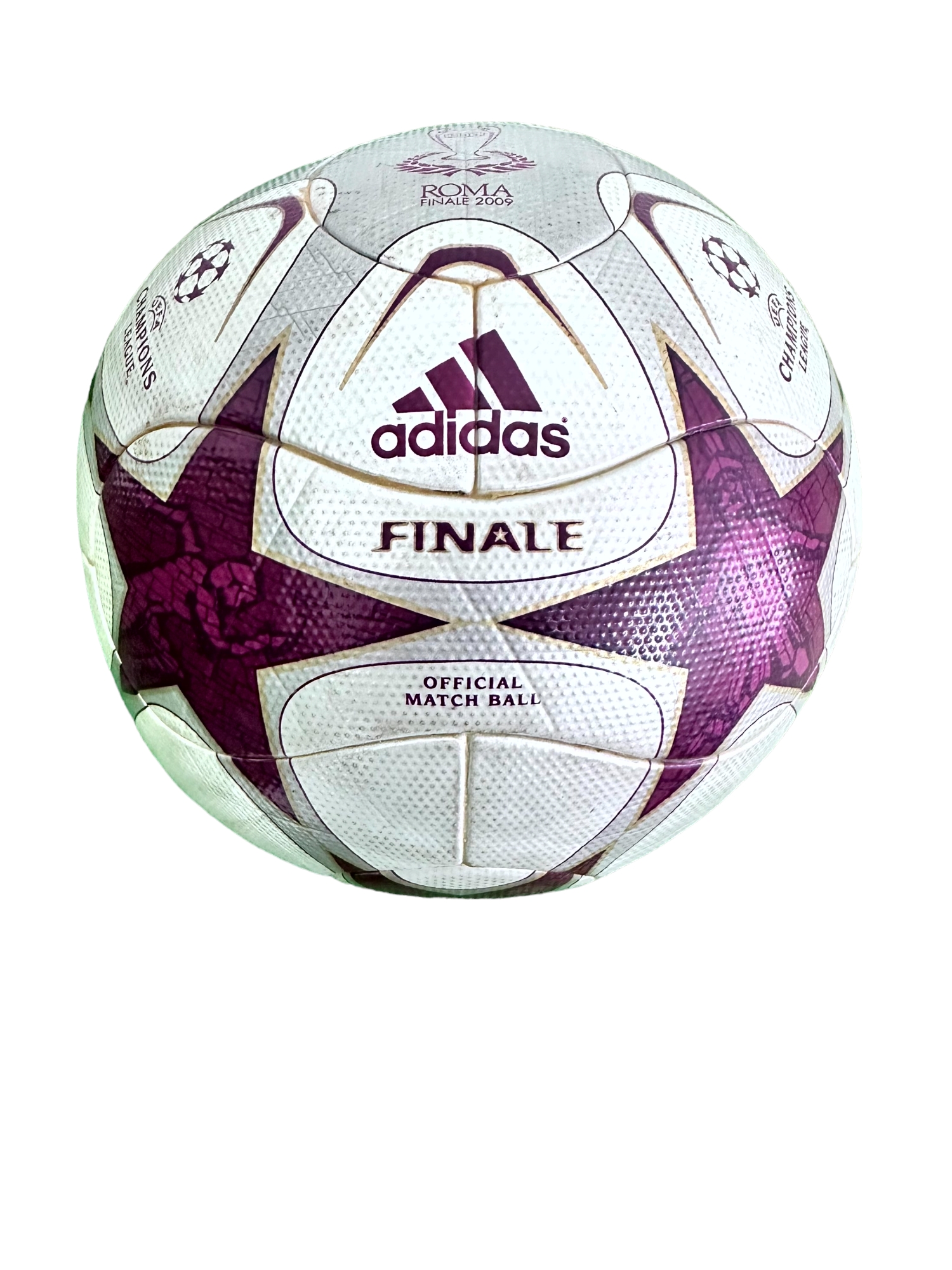Barcelona vs Manchester United, UCL Final Rome unwashed Match-Ball ...