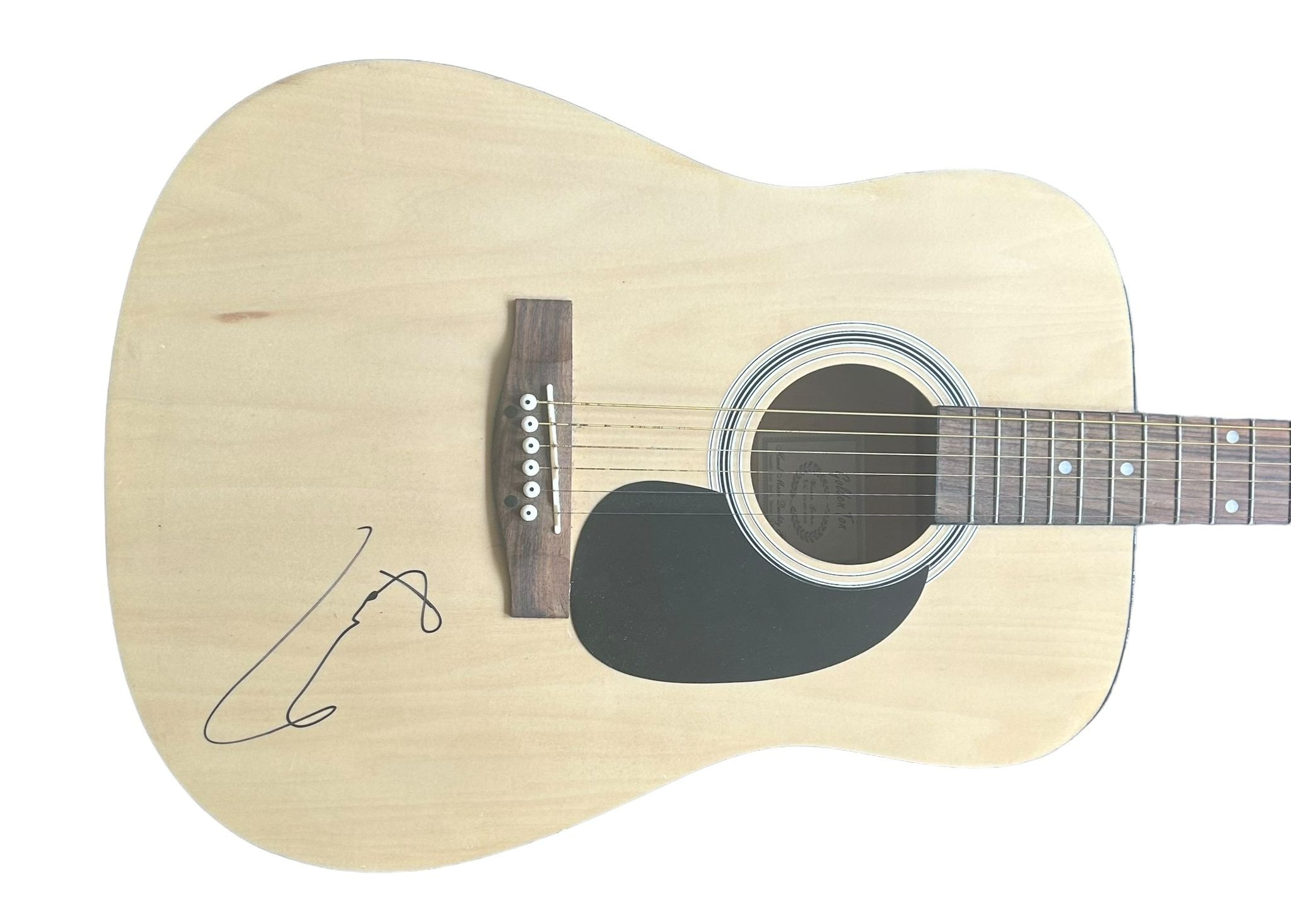 Exclusive Paul McCartney Signed Acoustic Guitar - CharityStars