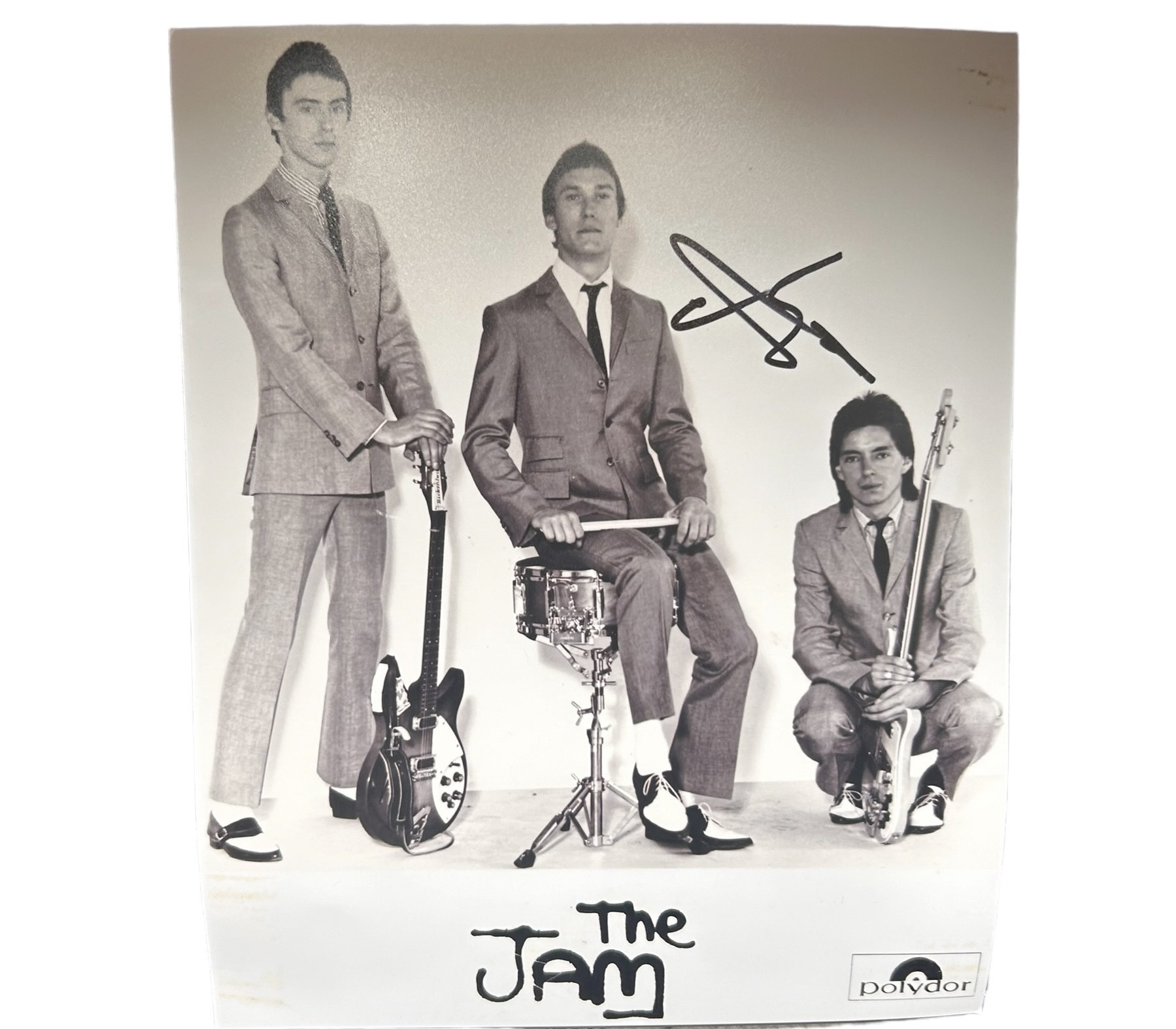 Rick Buckler of The Jam Signed Photograph - CharityStars