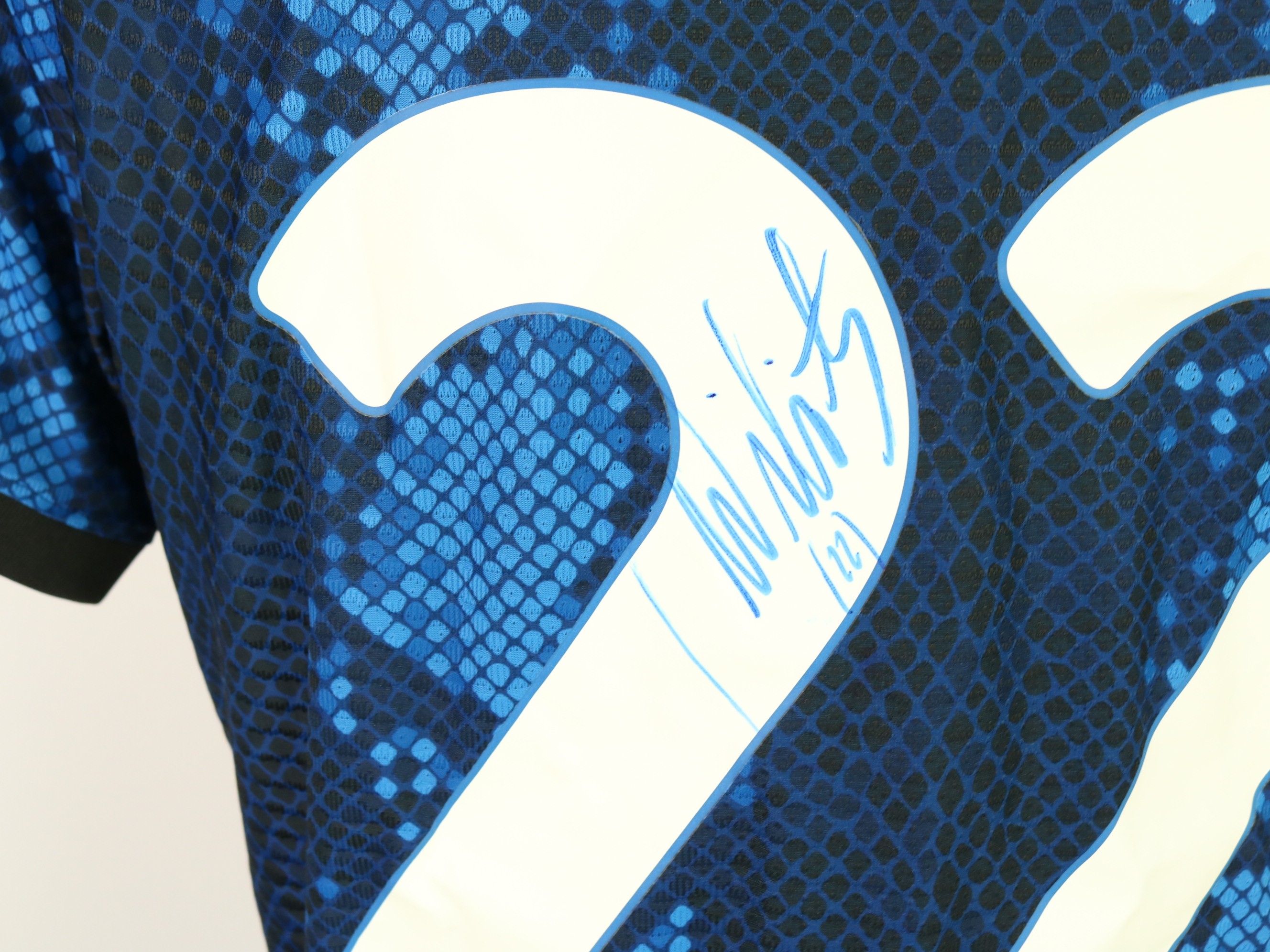 Milito Official Inter Milan Signed Shirt, UCL 2021/22 - CharityStars