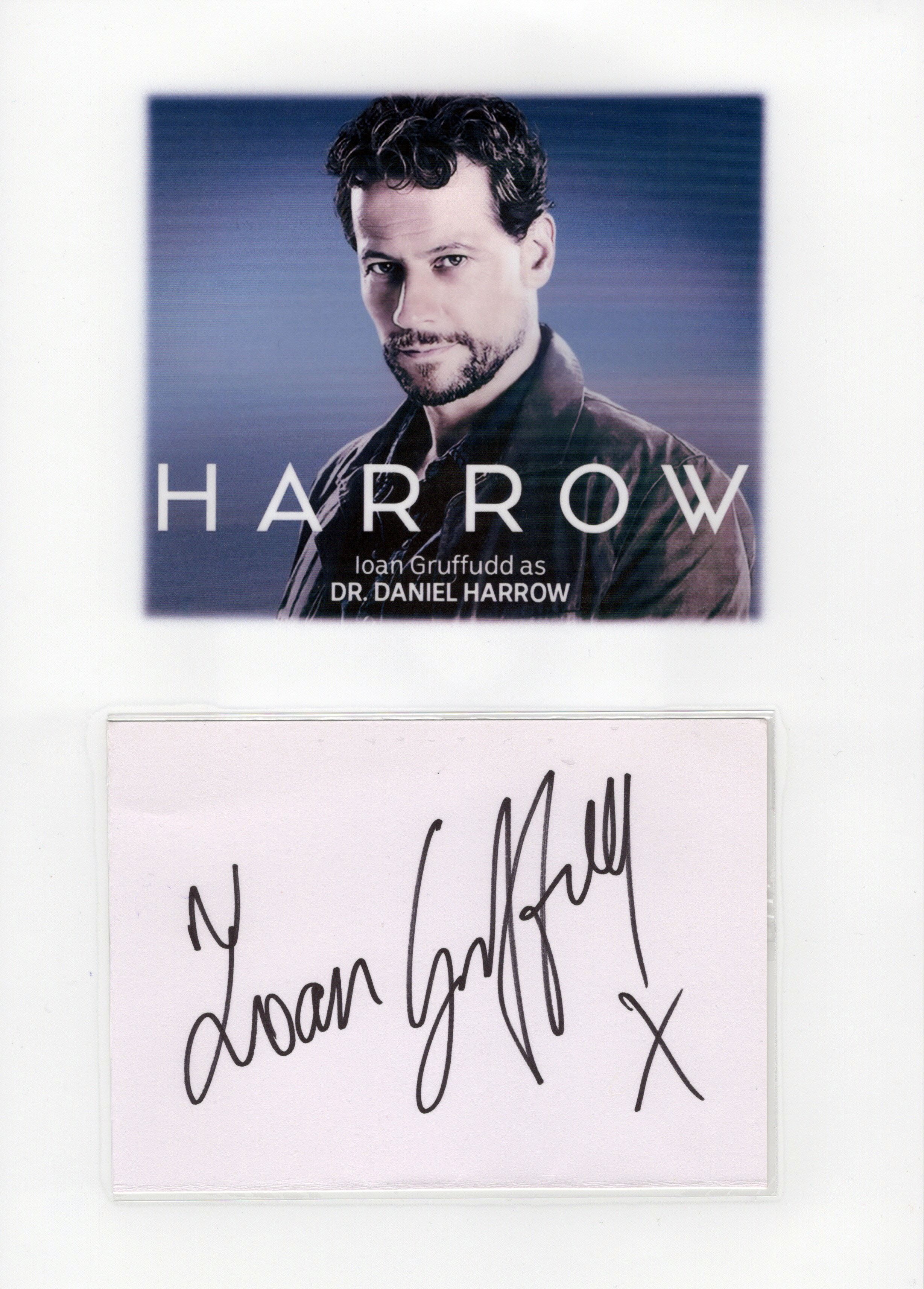 Autograph on Card by Ioan Gruffudd - CharityStars
