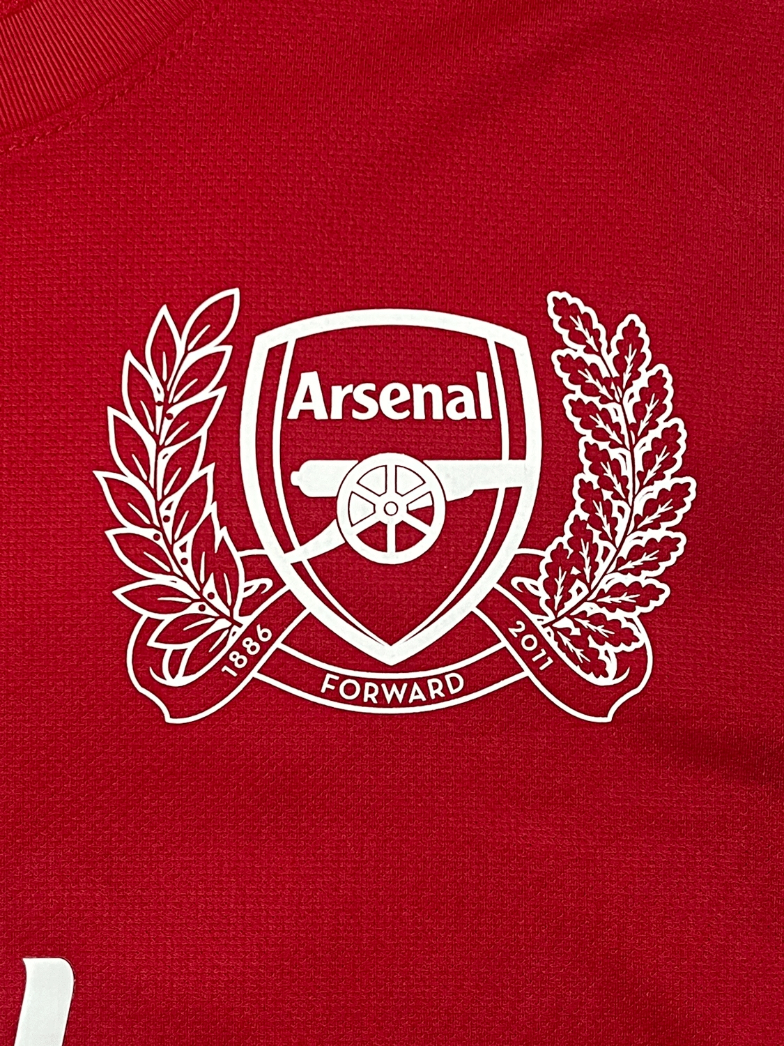Alexandre Song's Arsenal FC 2011/12 Match-Issued 125th Anniversary ...