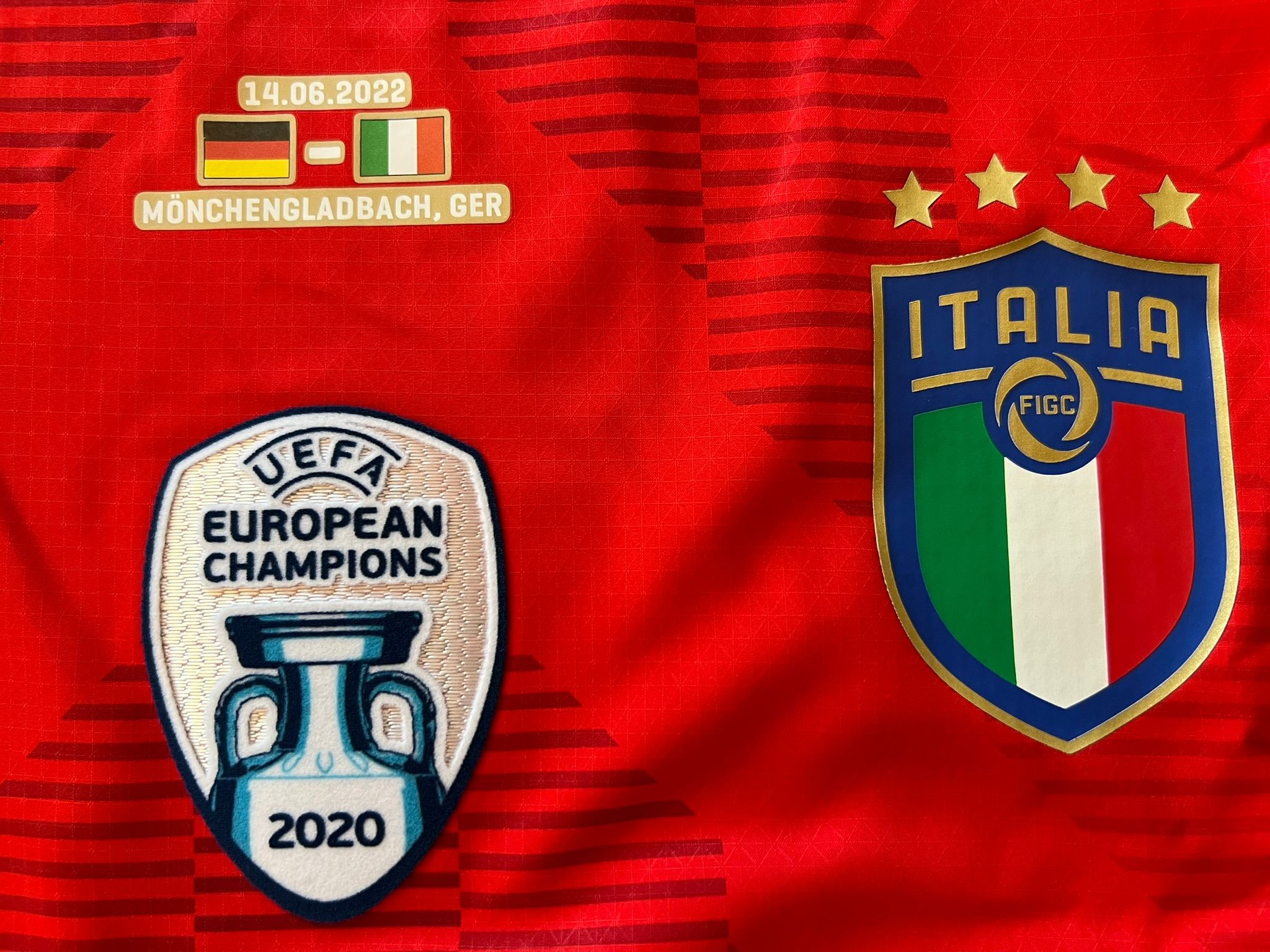 Donnarmma's Match Shirt, Germany vs Italy 2022 - CharityStars