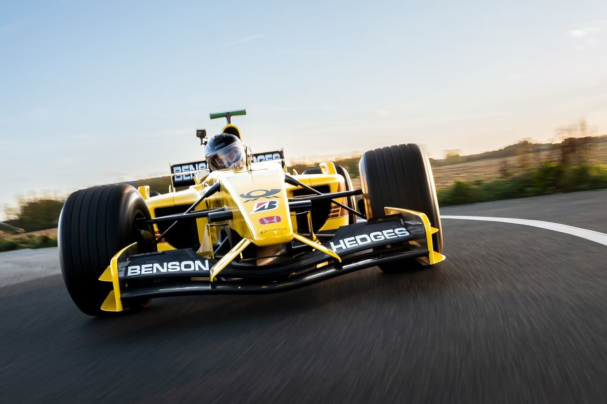 Jordan EJ12 Formula One Car Driving Experience - CharityStars