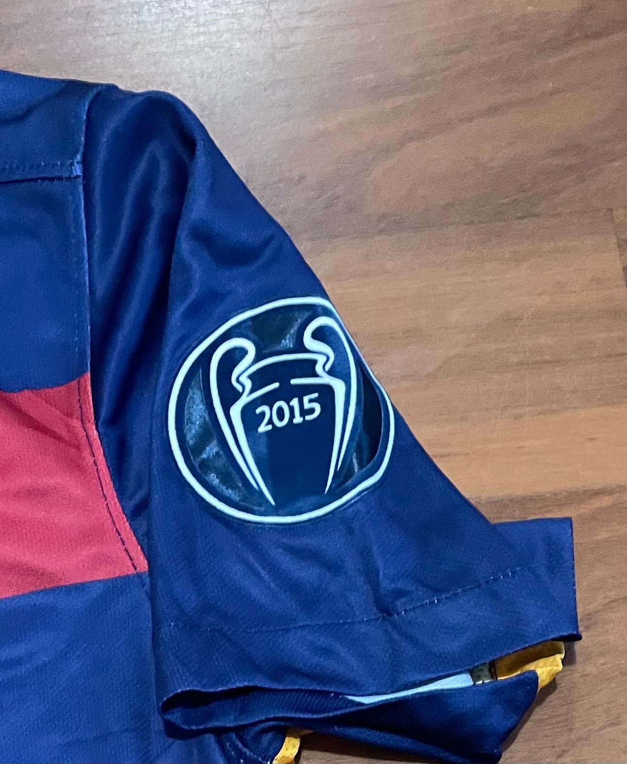 Maglia Home Replica firmata da Lionel Messi per l'FC Barcelona 2015/16 ...