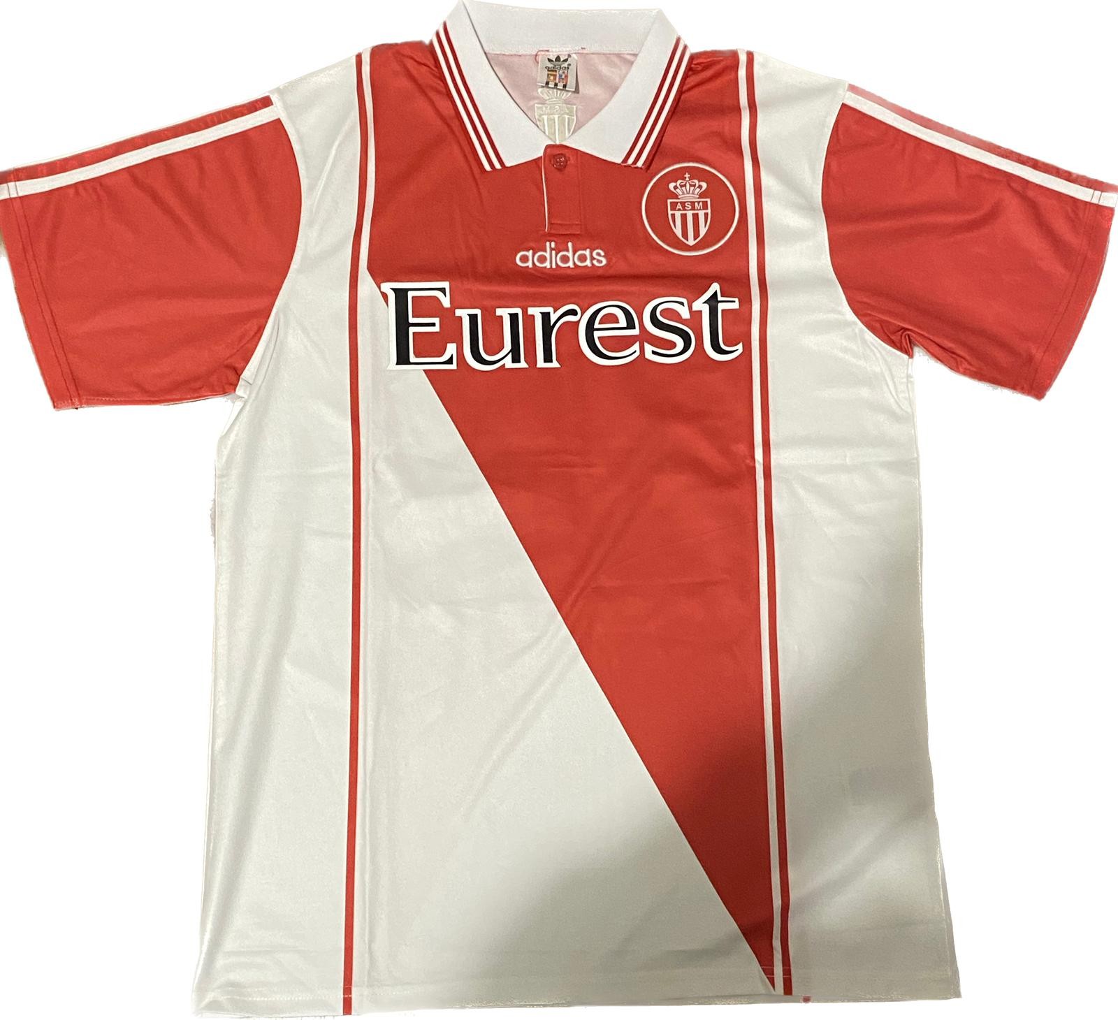 Thierry Henry's AS Monaco 1996/97 Signed Replica Shirt - CharityStars