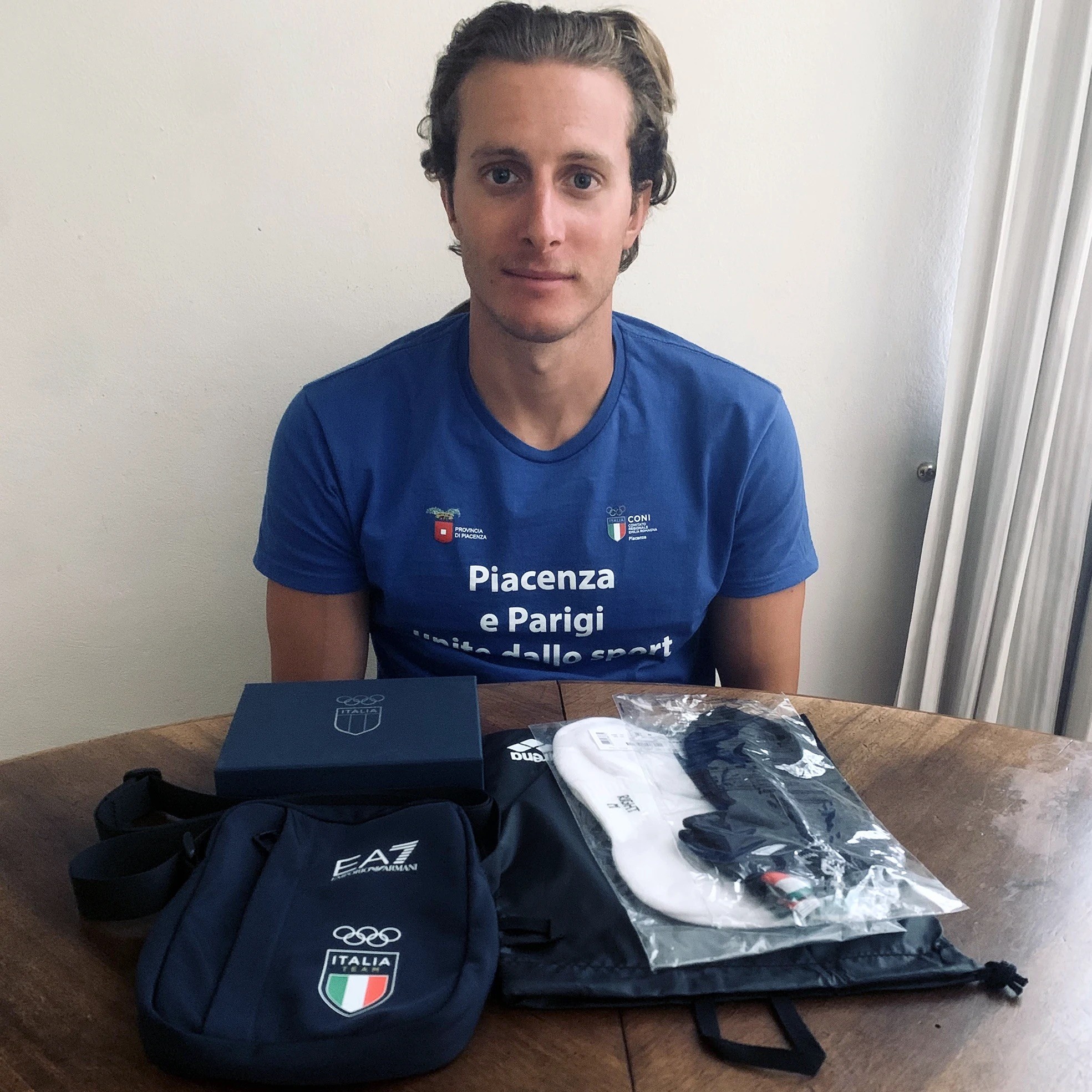 Paris 2024 Olympics - Armani Socks by Giacomo Carini - CharityStars