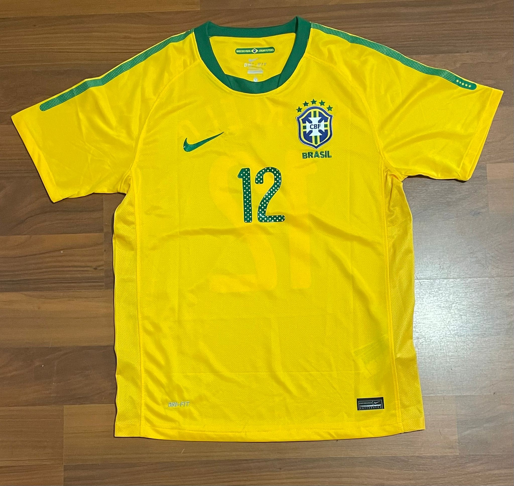 Marcelo's Brazil 2010 Signed Replica Shirt - CharityStars