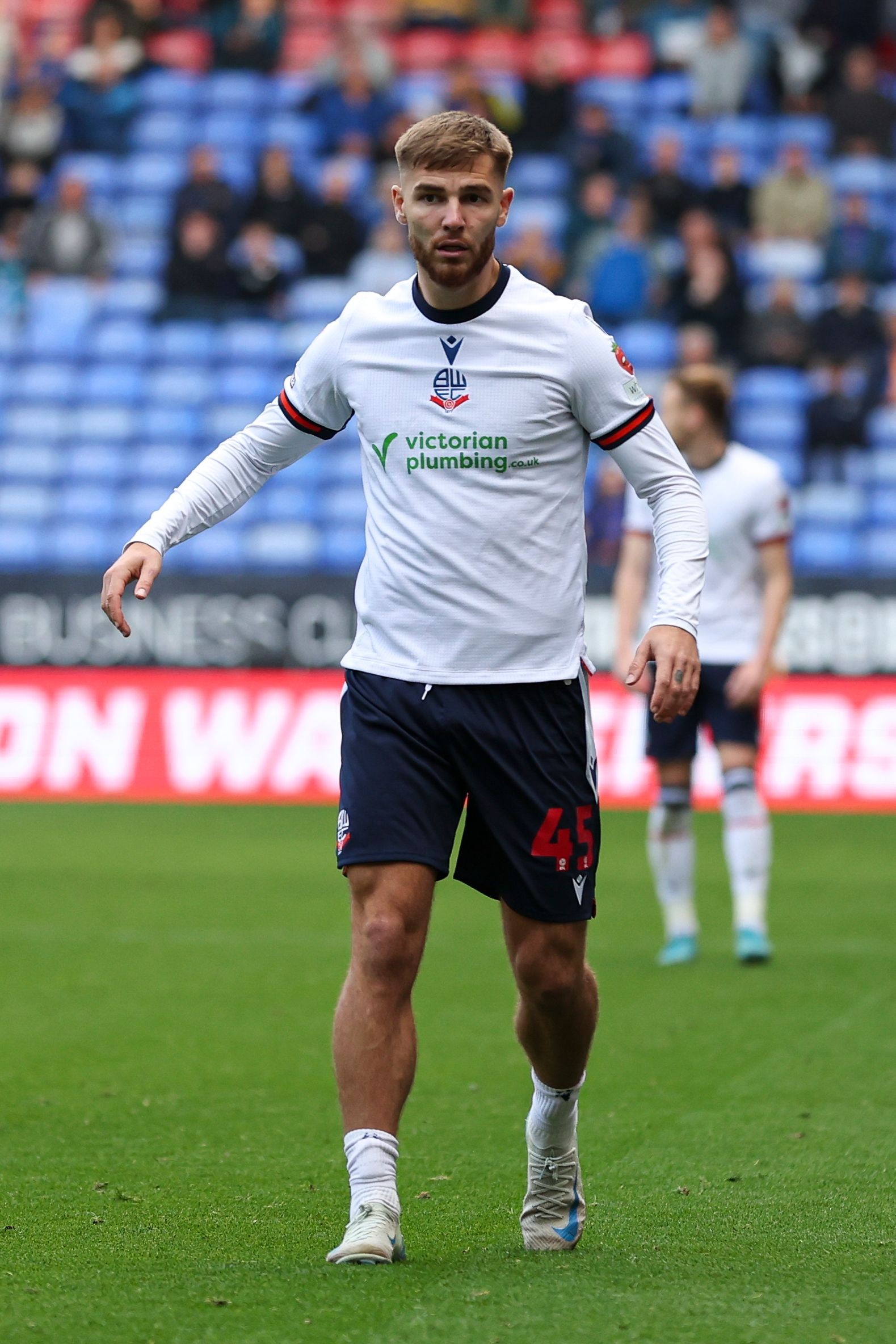 John McAtee's Bolton Wanderers Signed Match Worn Shirt, vs Shrewsbury ...
