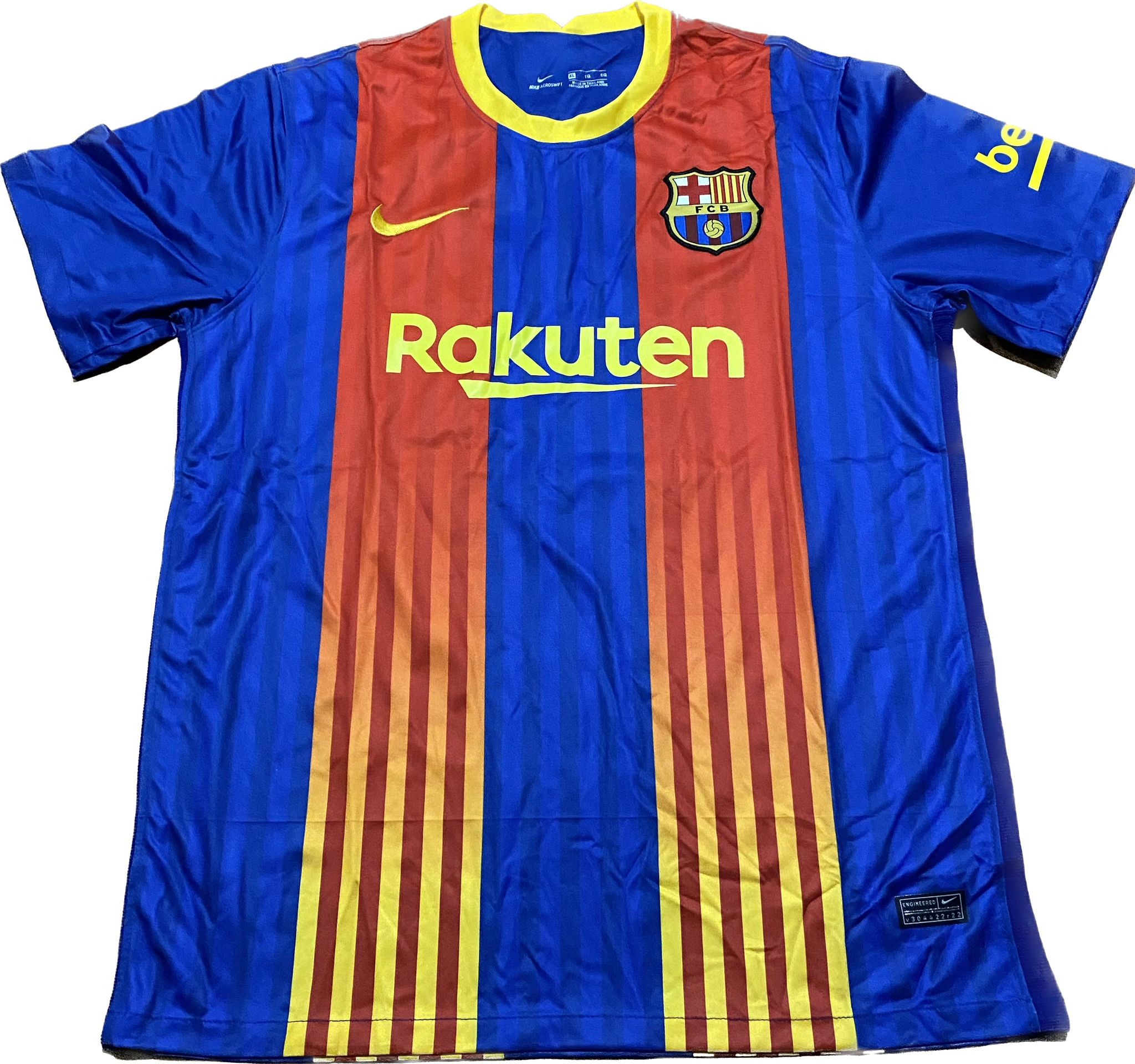 Lionel Messi's Barcelona 2020/21 El Classico Special Edition Signed ...