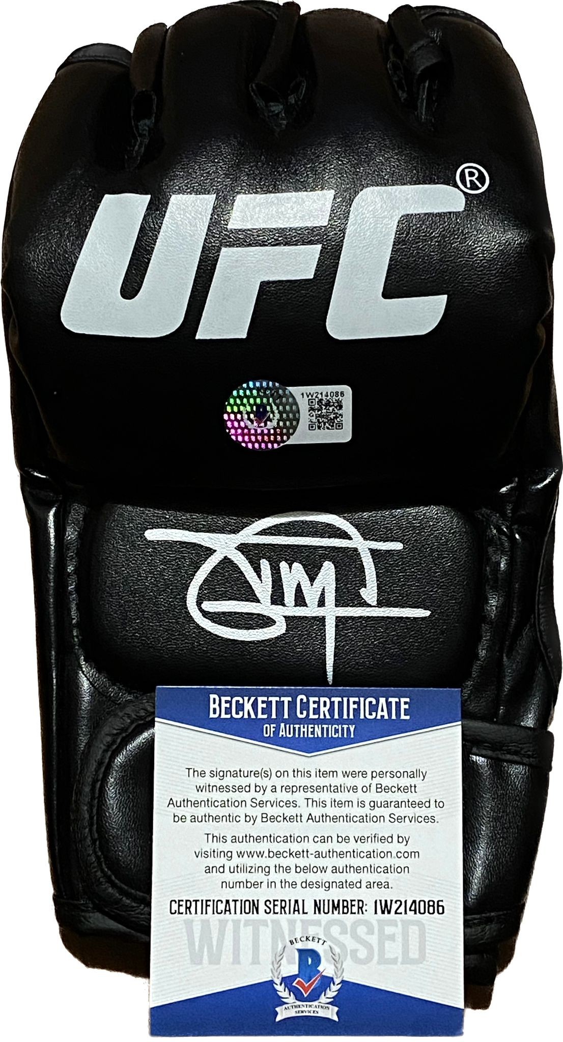 Garry Ian Machado's Signed UFC Glove - CharityStars