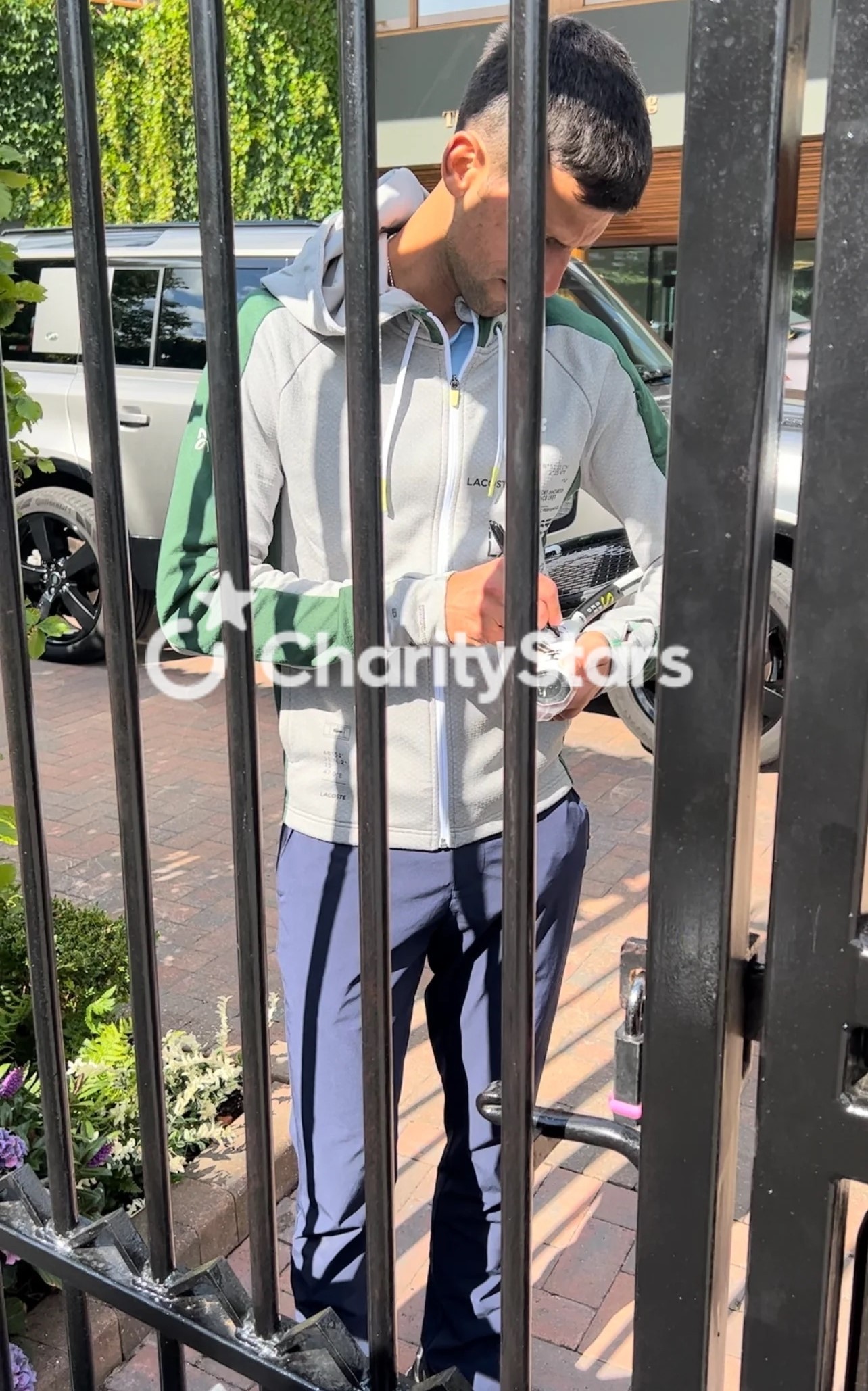 Novak Djokovic Signed Head Speed Tennis Racket - CharityStars