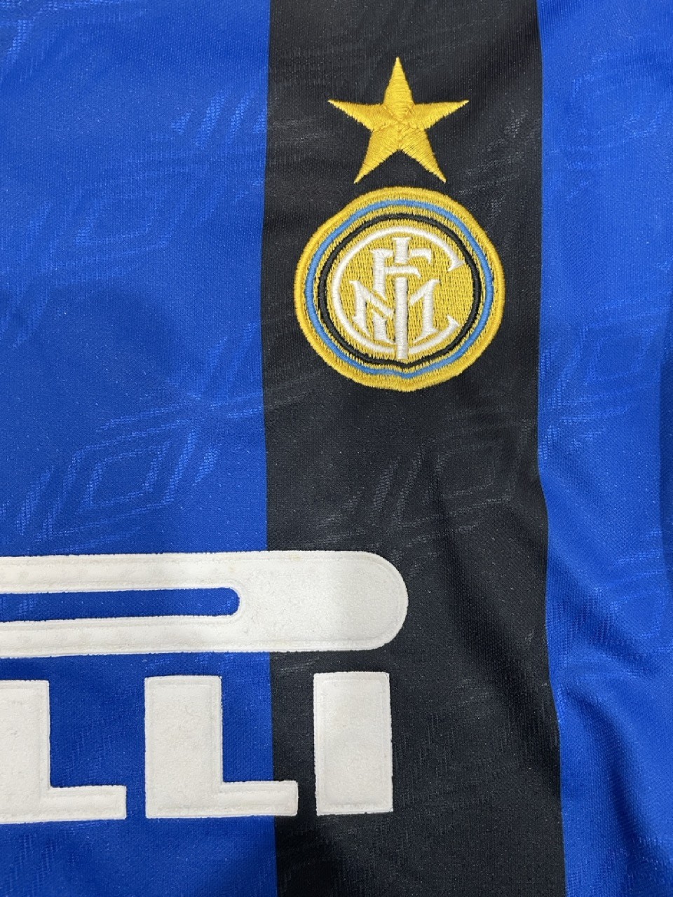 Zanetti's Inter Match-Issued Shirt, 1995/96 - CharityStars