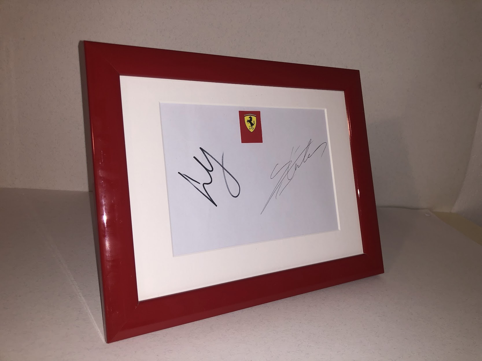 Charles Leclerc and Carlos Sainz Jr Signs - CharityStars