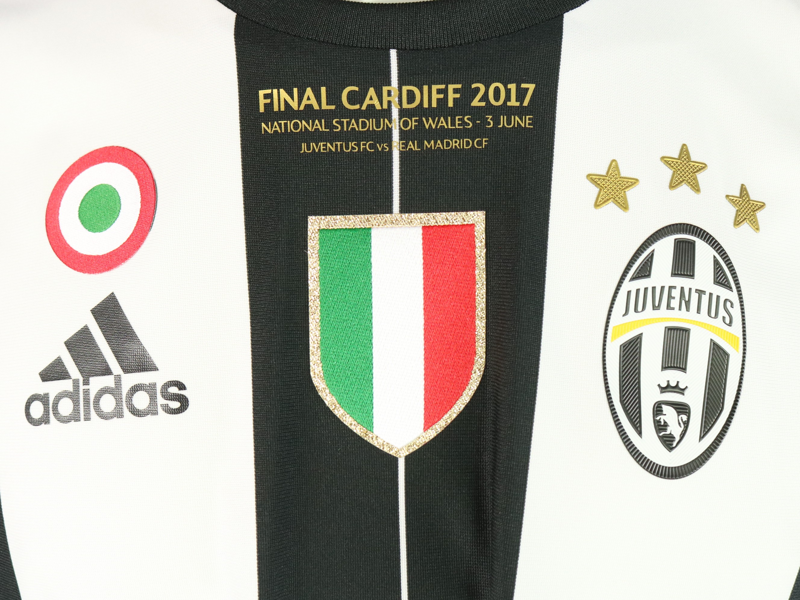 Bonucci's Juventus Issued Shirt, UCL Final Cardiff 2017 - CharityStars