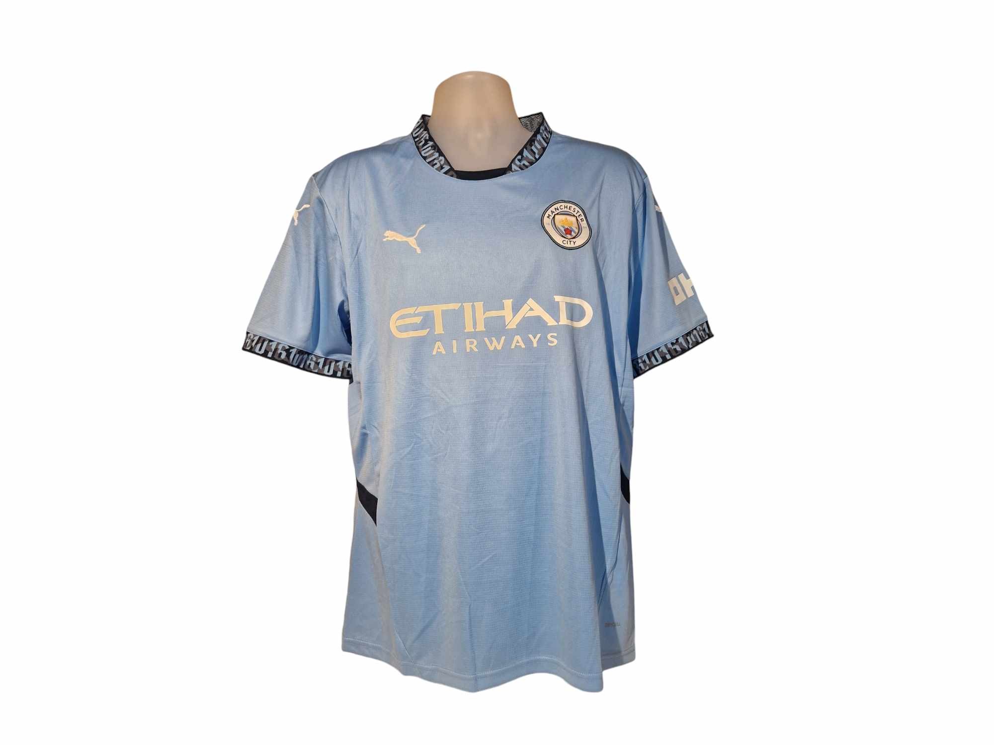 Maximo Perrone's Manchester City 2024/25 Signed Replica Shirt ...