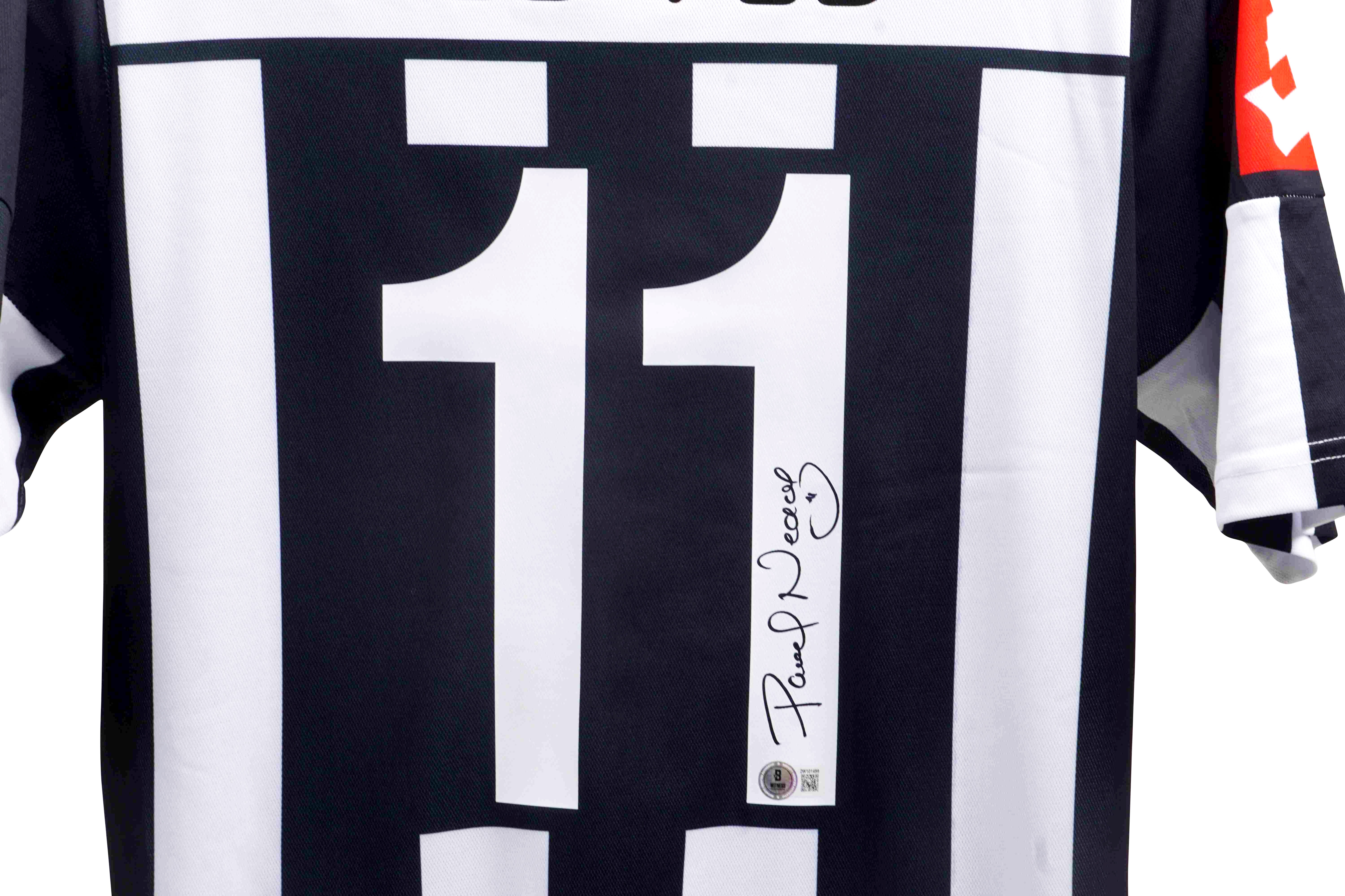 Pavel Nedved's Juventus Signed Replica Shirt - CharityStars
