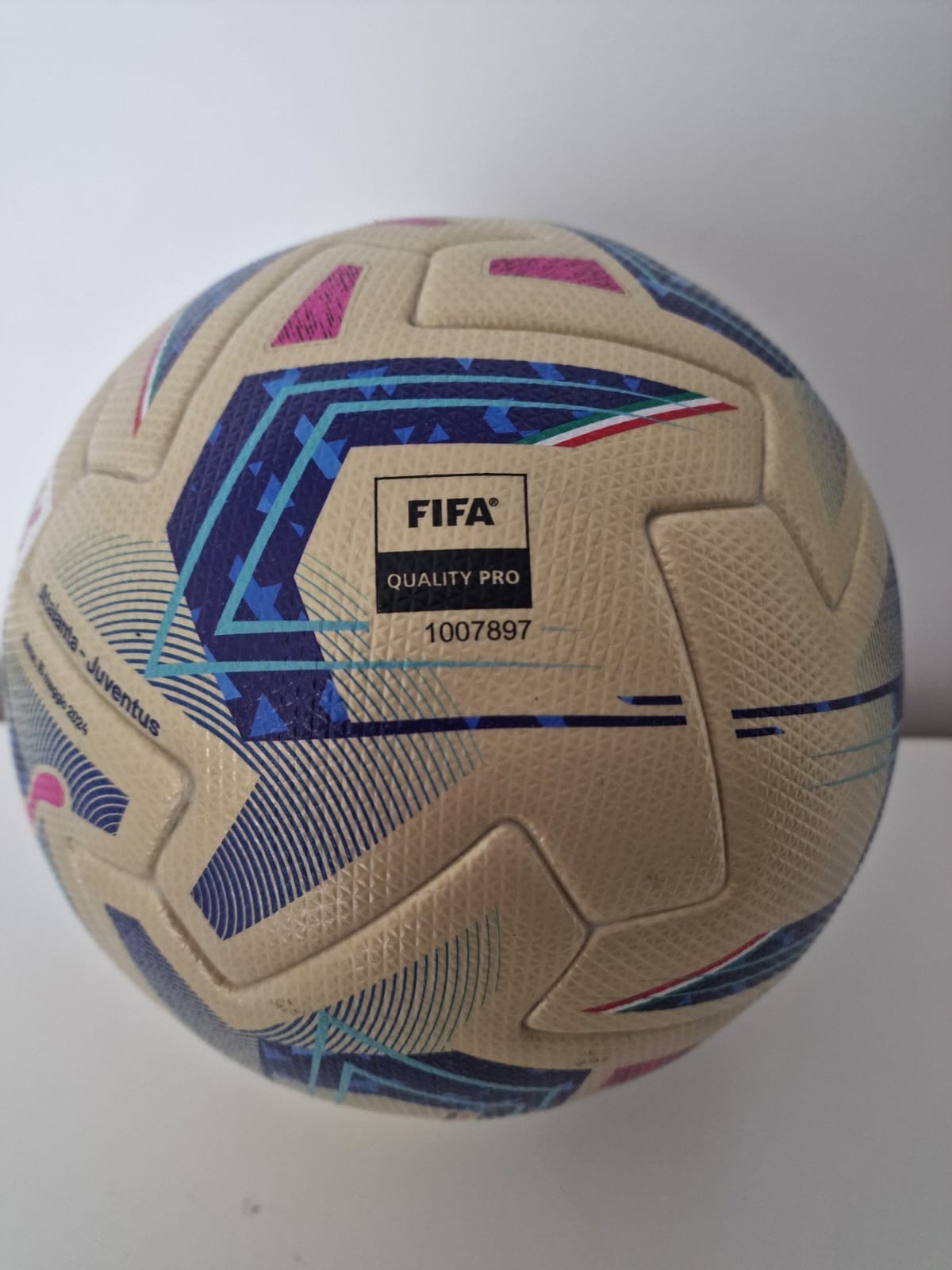 Atalanta vs Juventus Unwashed Match-Ball, Italian Cup Final 2024 ...