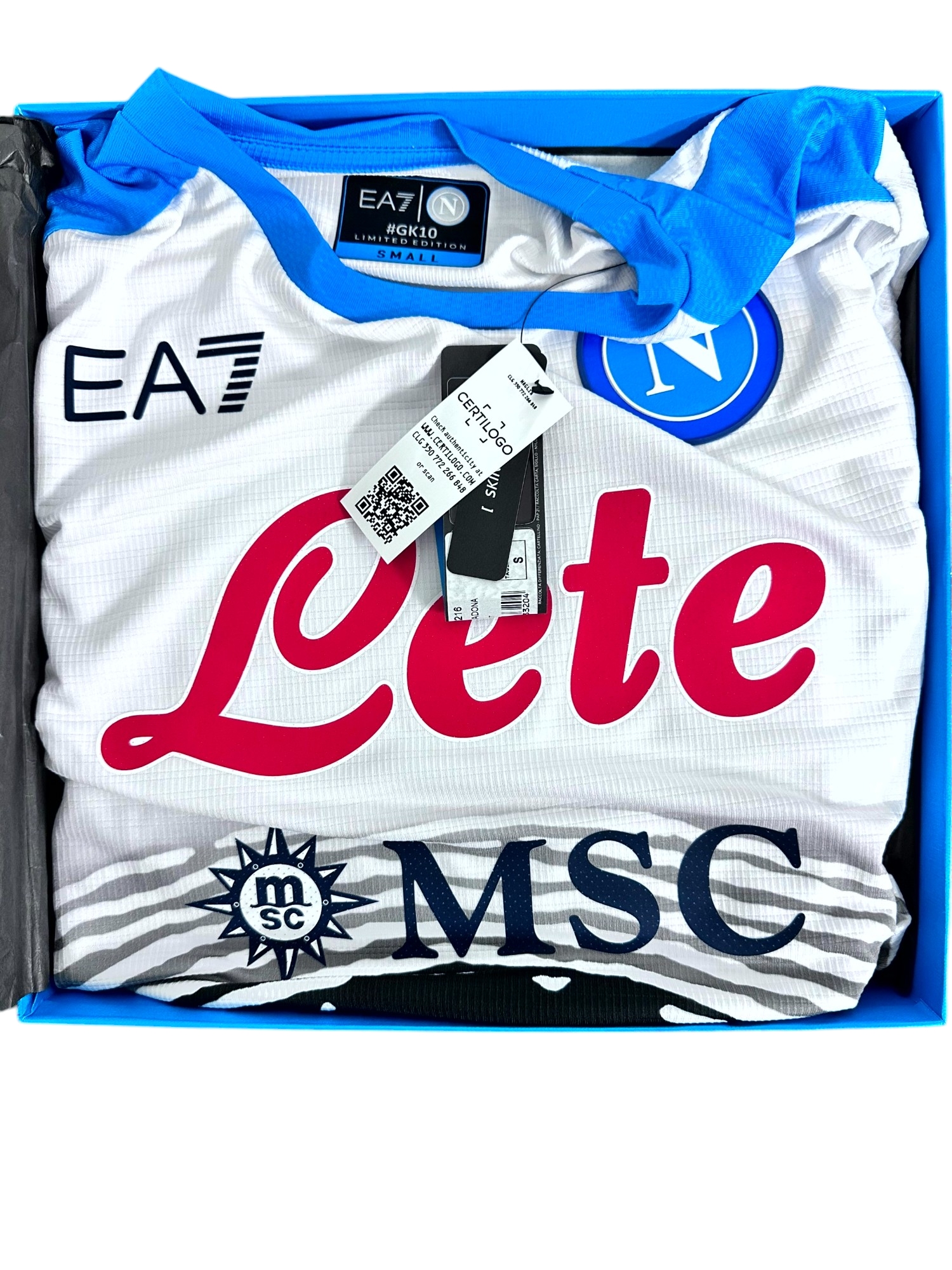 Maradona's Napoli Limited Edition Shirt Box Set, 2021/22 - CharityStars