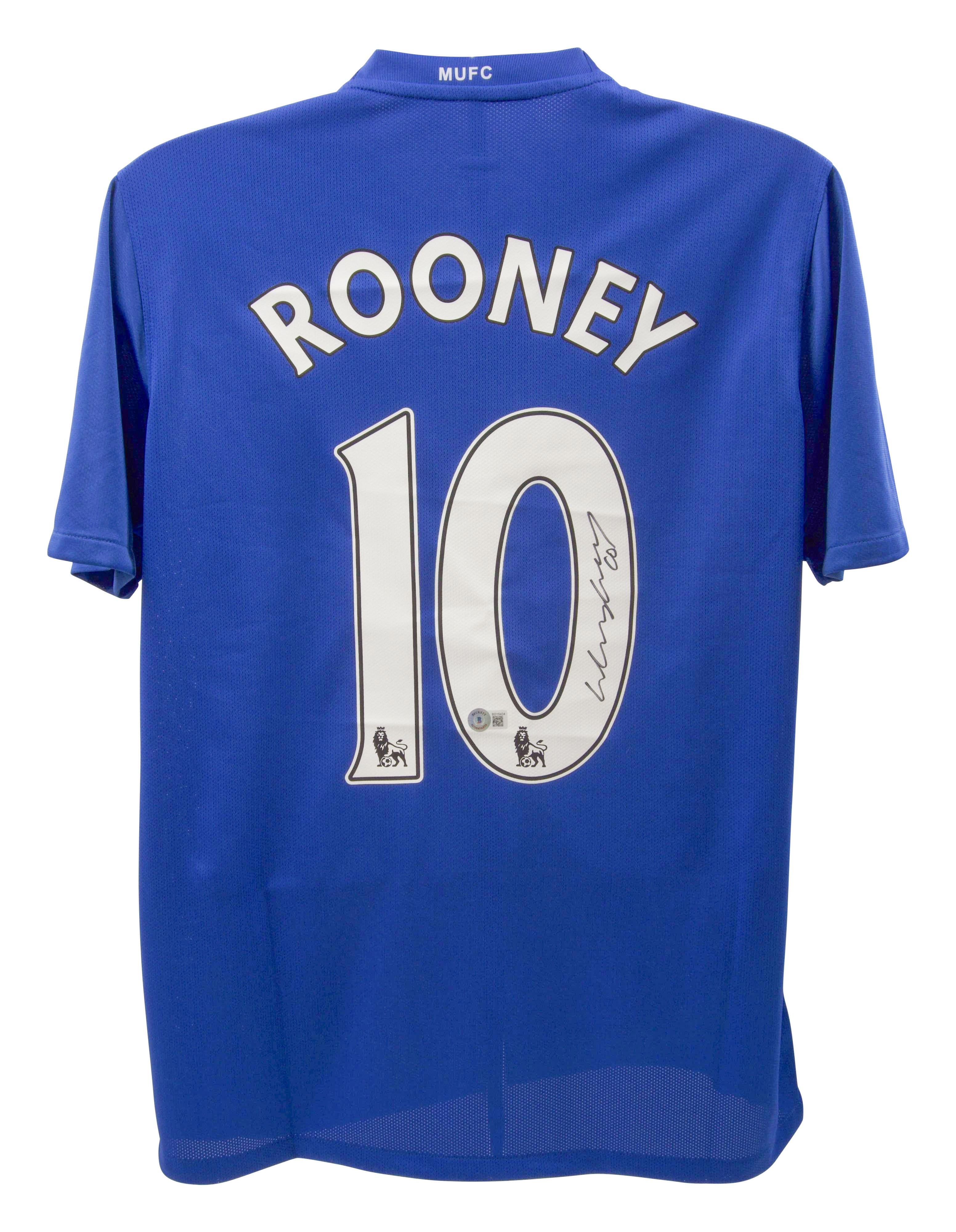 Wayne Rooney's Manchester United Signed Replica Shirt - CharityStars