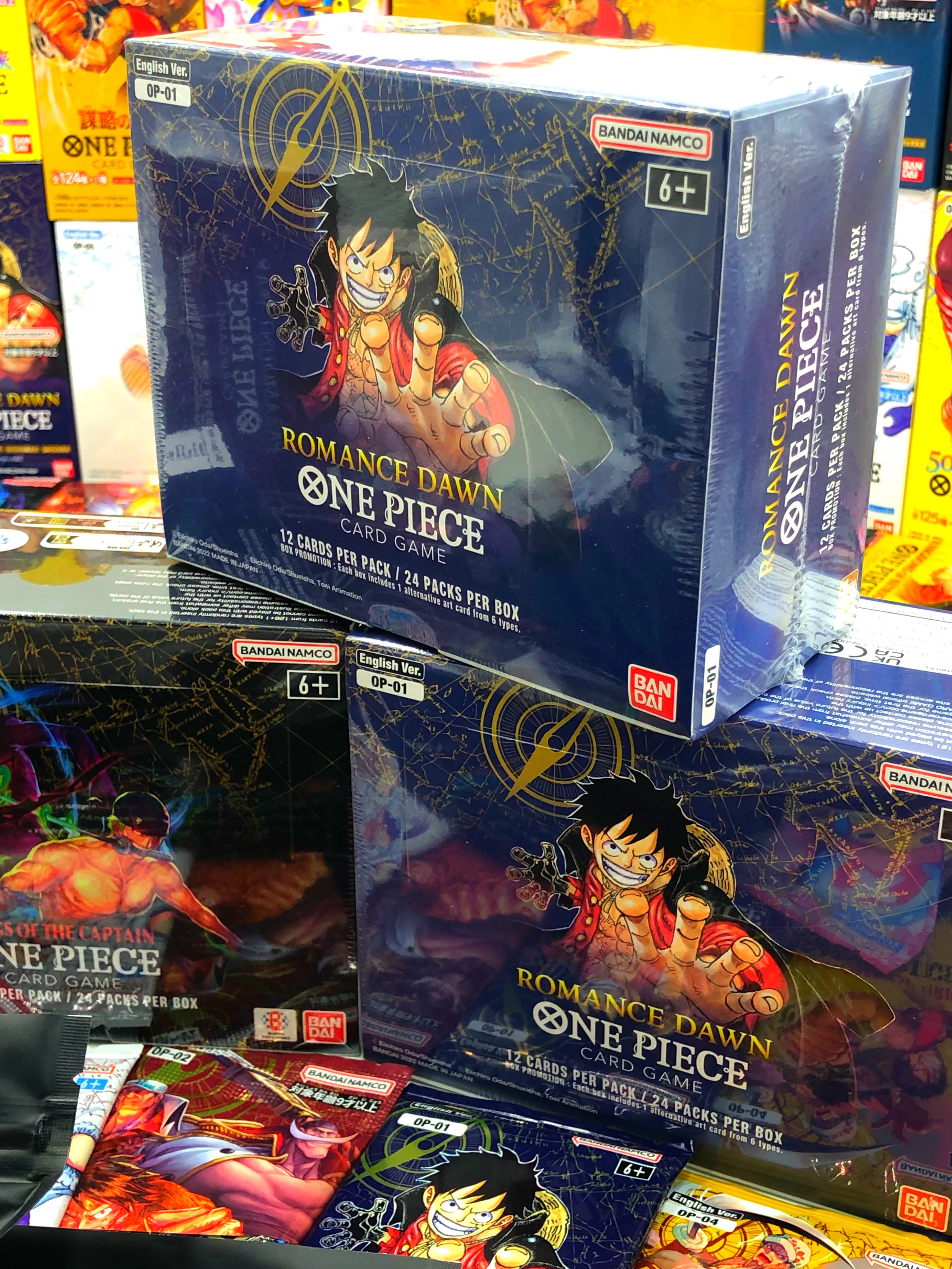 "One Piece" Trading Card Pocket Pack 5 Unopened Packs - CharityStars