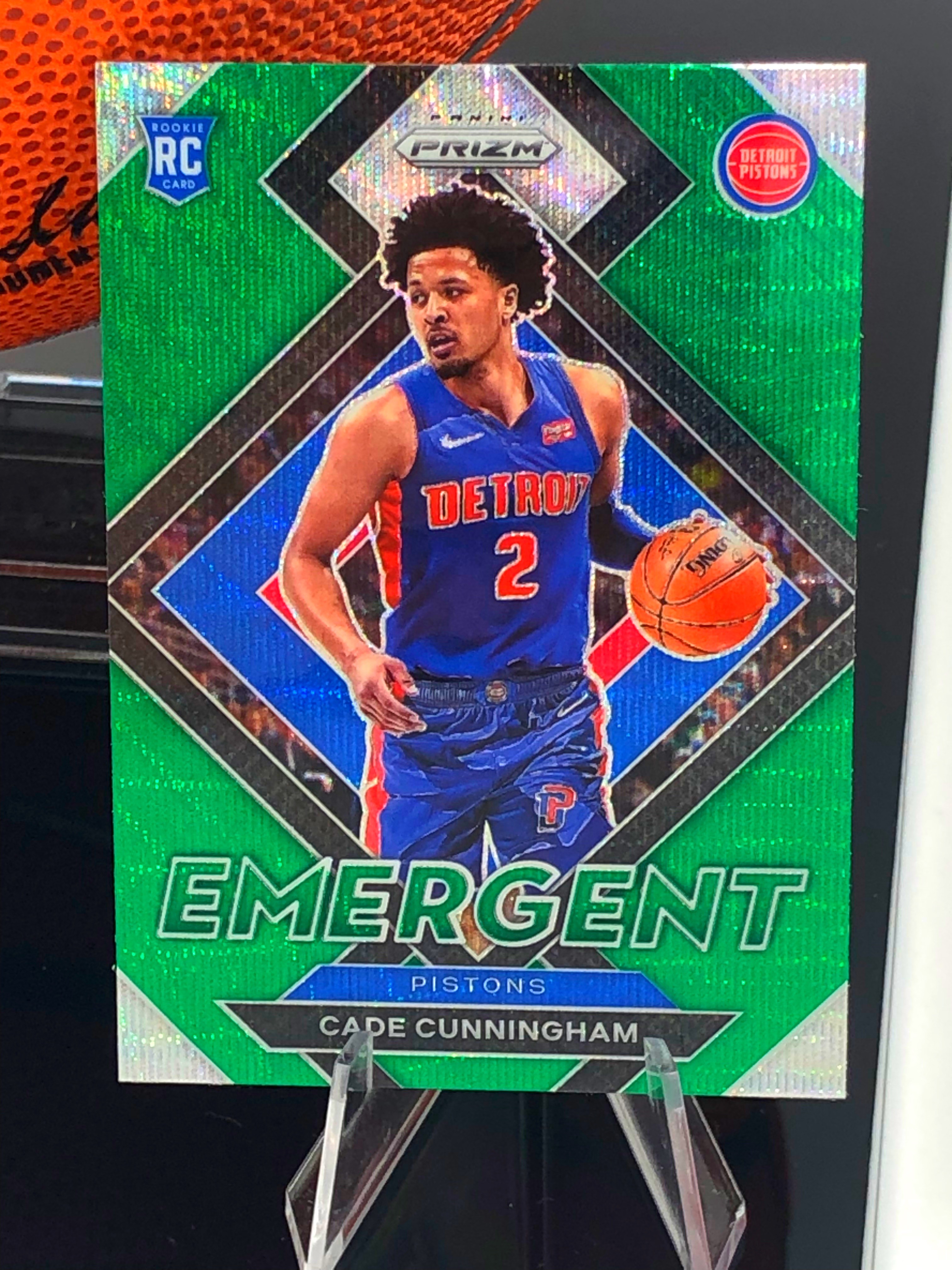 Cade Cunningham Detroit Pistons Signed Basketball Display - CharityStars