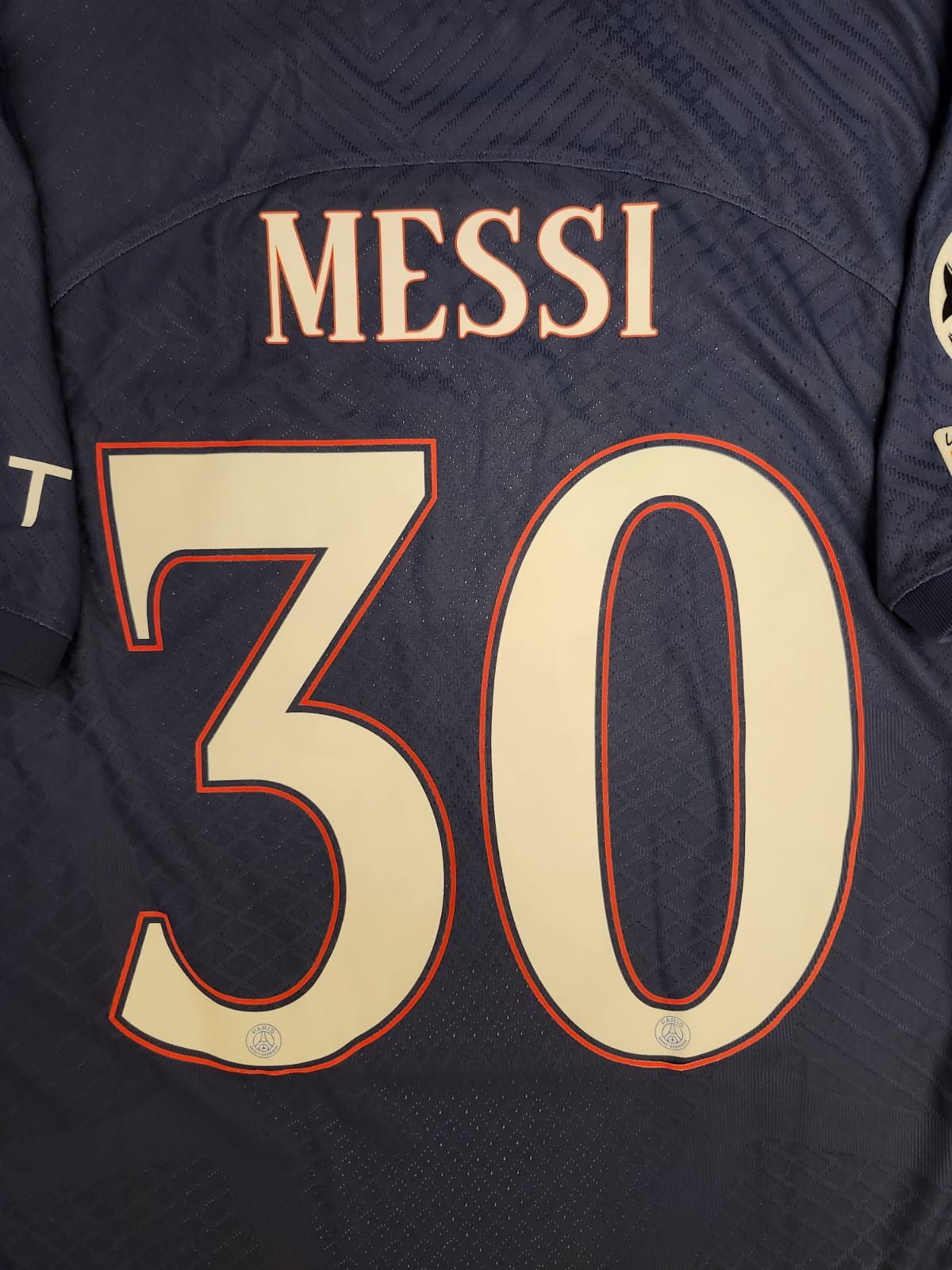 Lionel Messi's PSG 2022/23 Match Issued Shirt - CharityStars