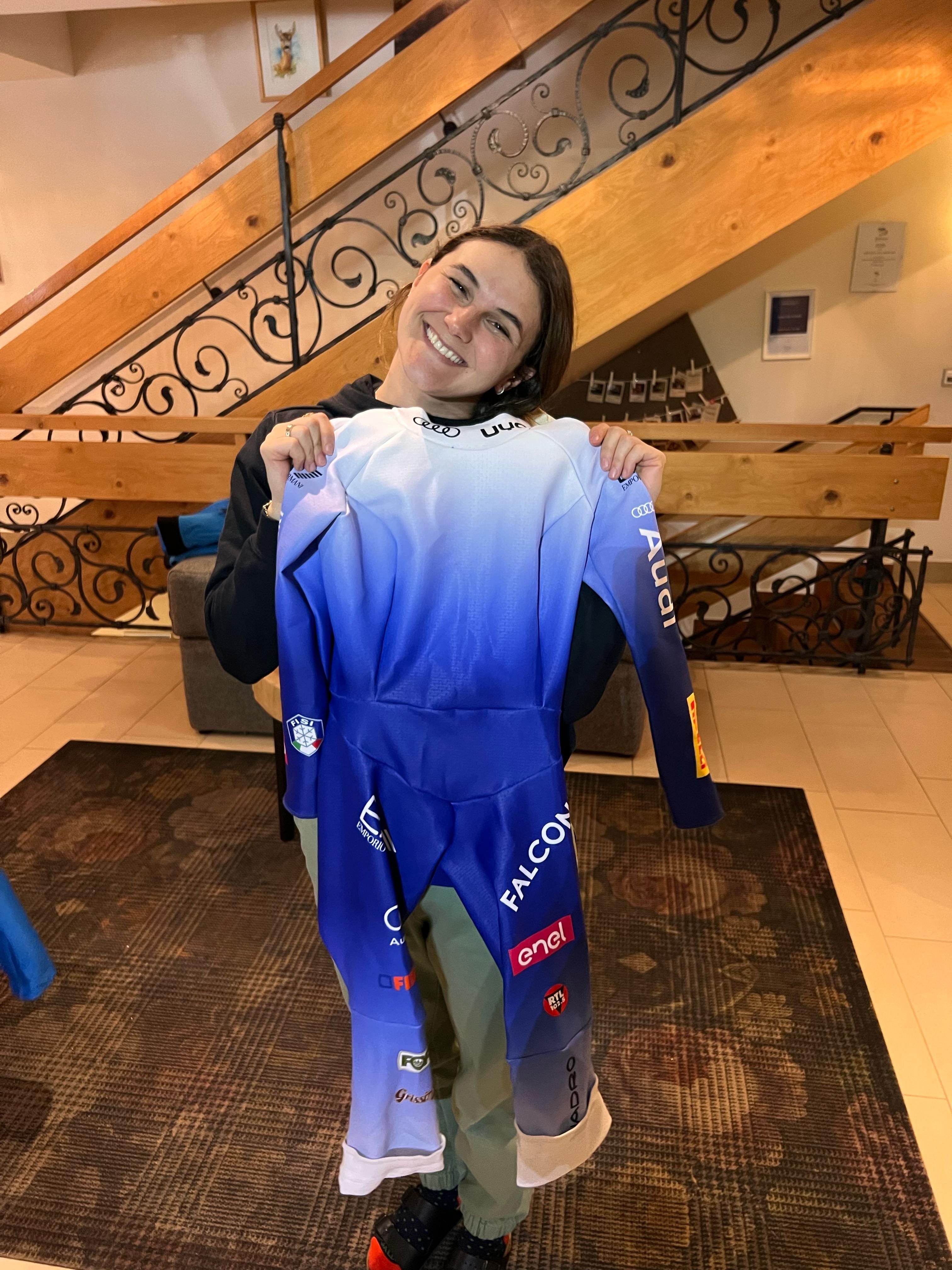 Laura Pirovano's World Championship Jumpsuit - Signed by Laura Pirovano ...